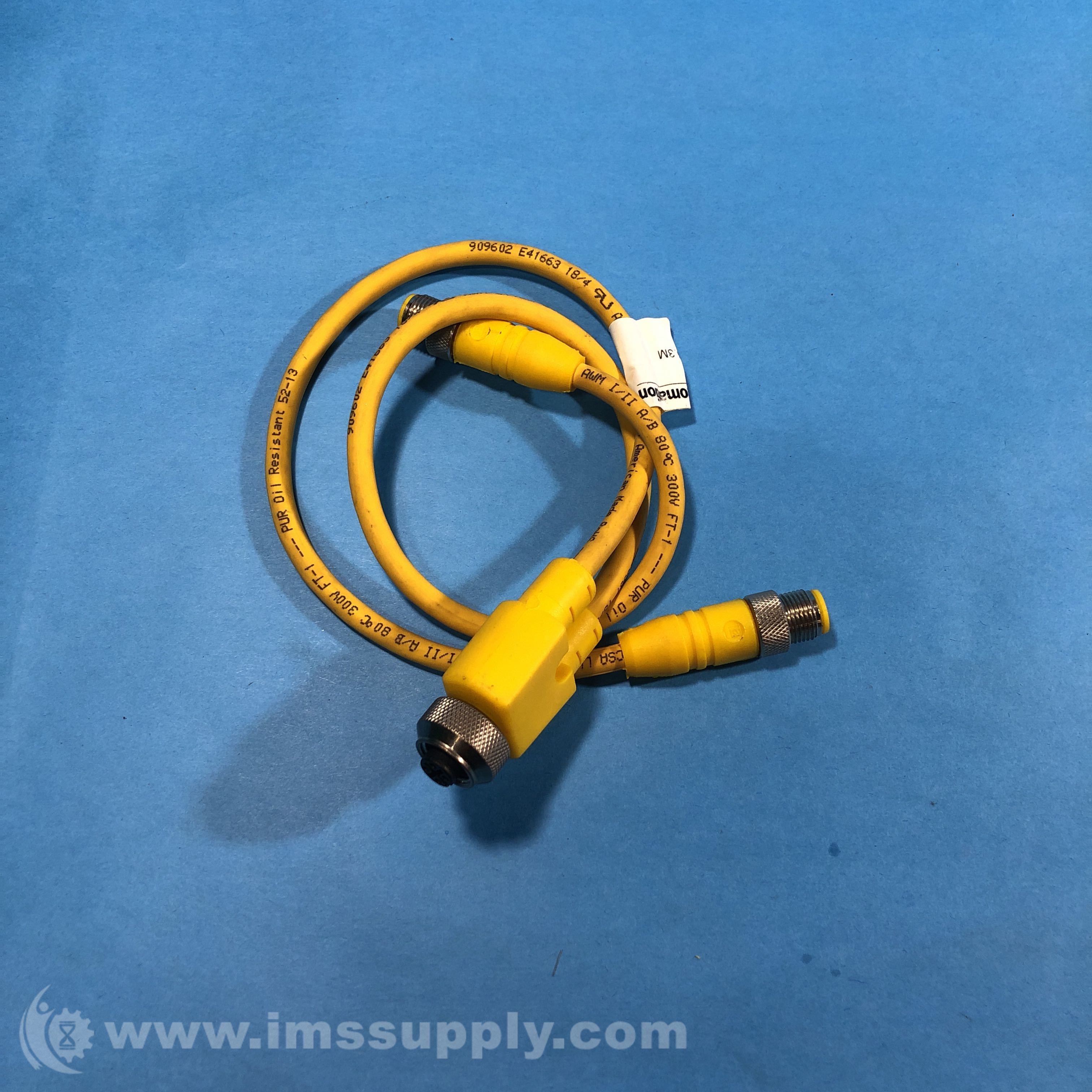Lumberg Automation AKV2-RST 3-602/0.3M Double-Ended Cordset - IMS Supply