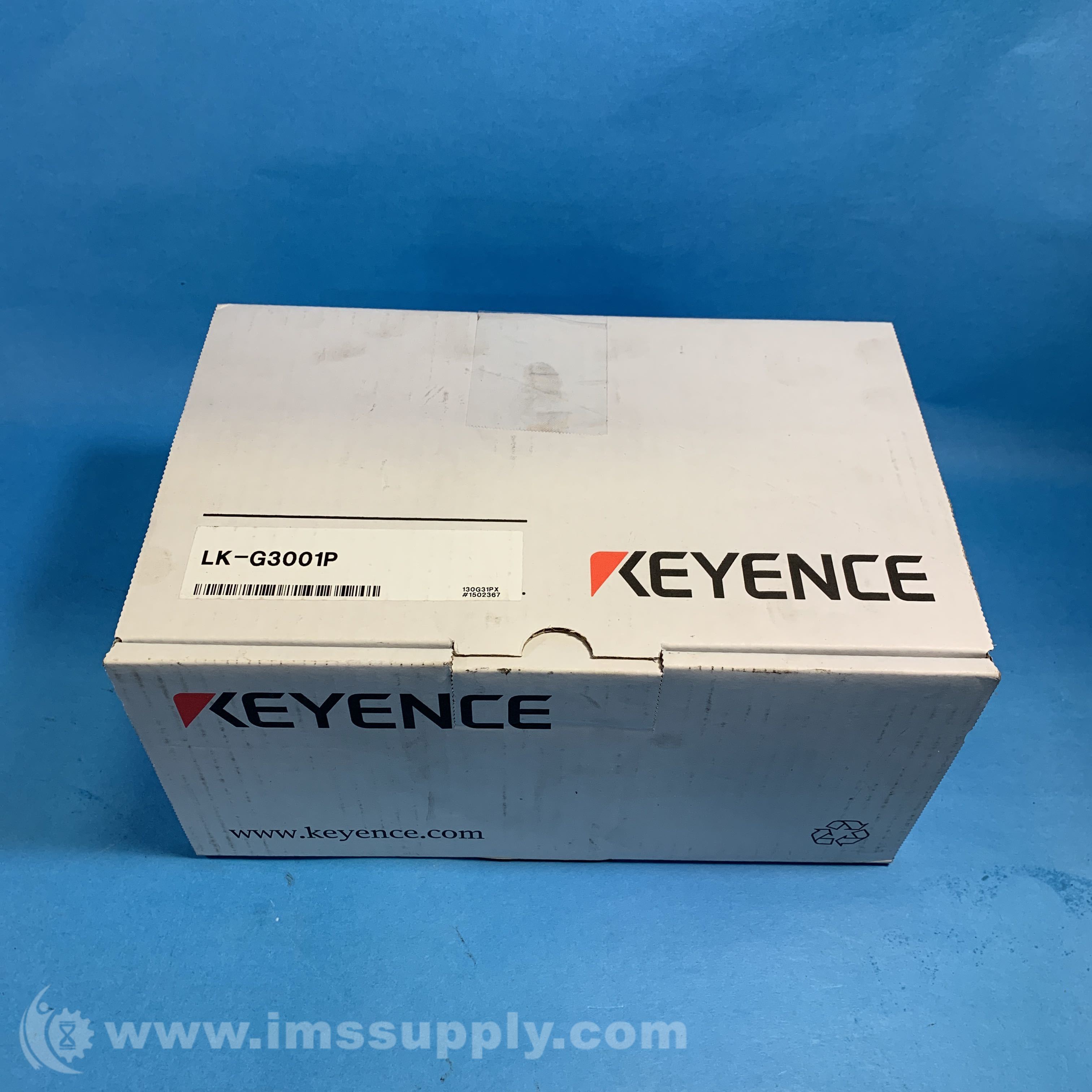 Keyence LK-G3001P Laser Sensor Controller, Laser Displacement - IMS Supply