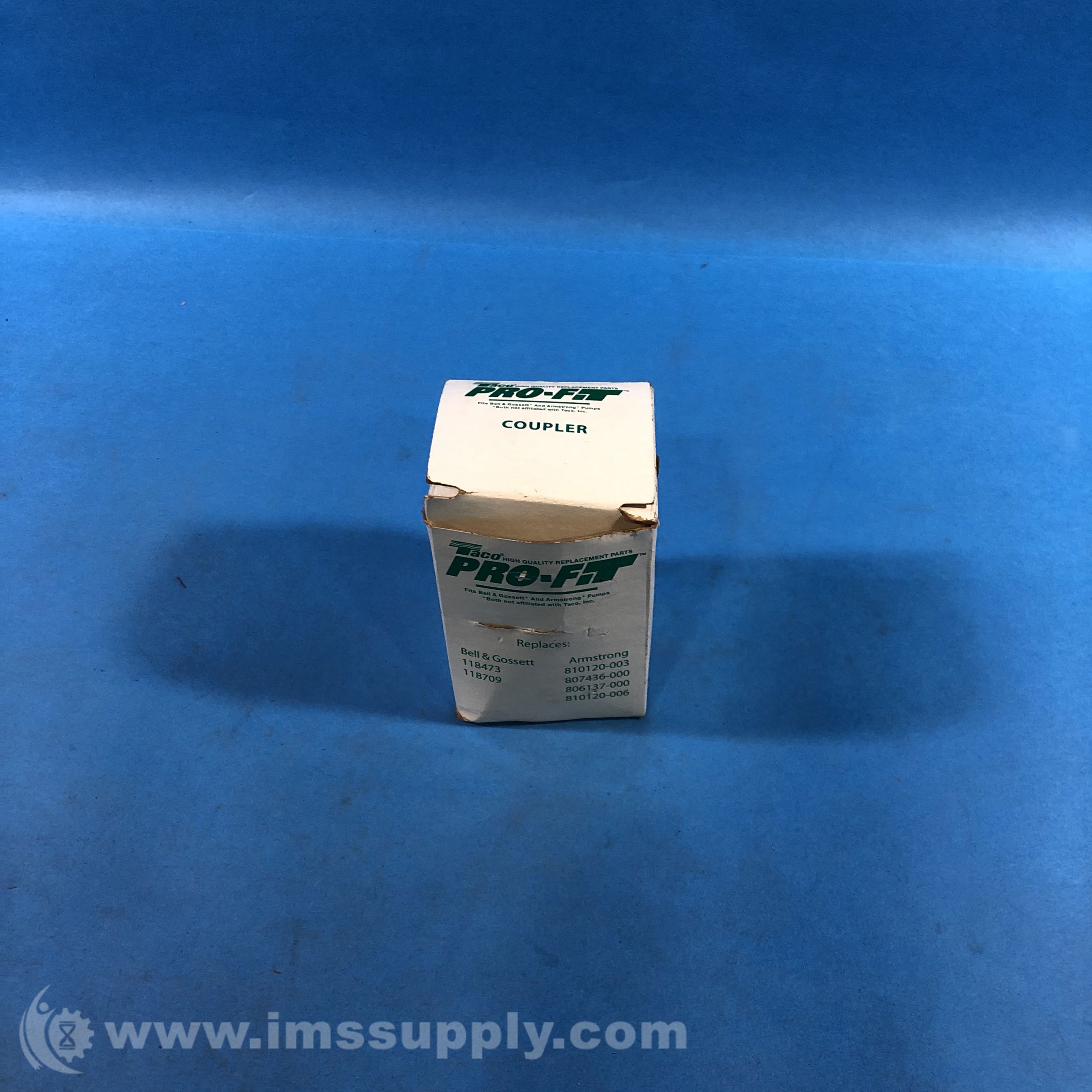 Taco COU-D-100 Pro-Fit Pump Coupler, 1/2 X 5/8 IN, 2 IN LG - IMS Supply