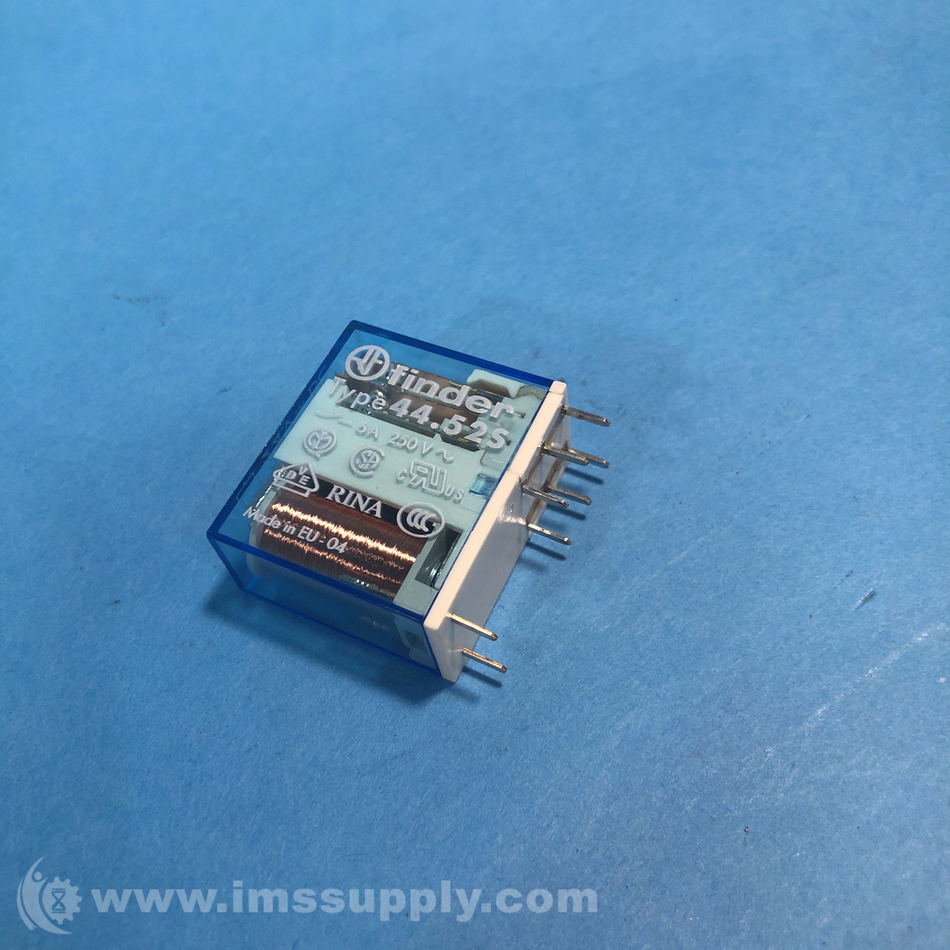 Finder 44.52S 8 pin 6A 250V Relay - IMS Supply