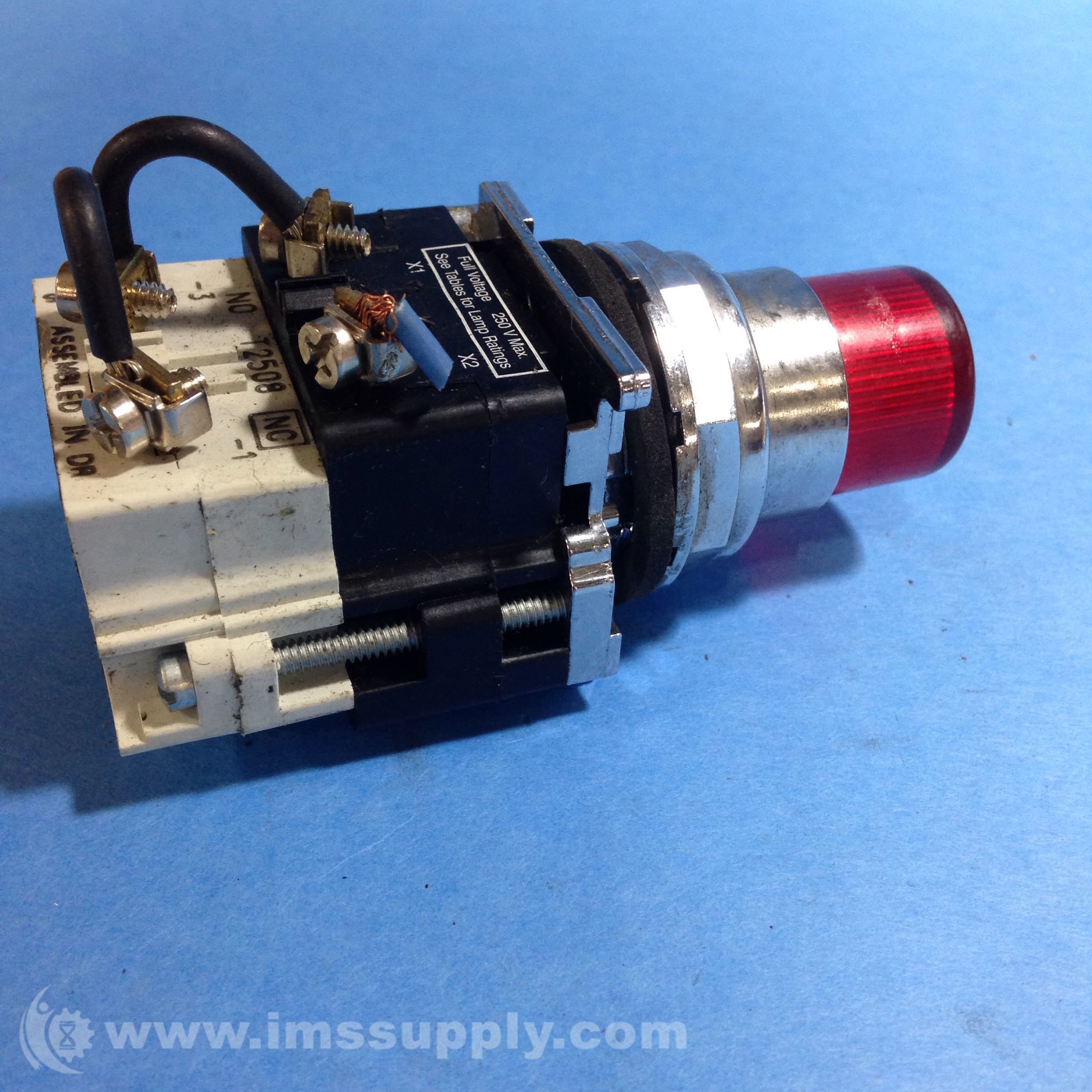Cutler Hammer 10250T-91000T-E34 Pushbutton Illuninated Lens - IMS Supply