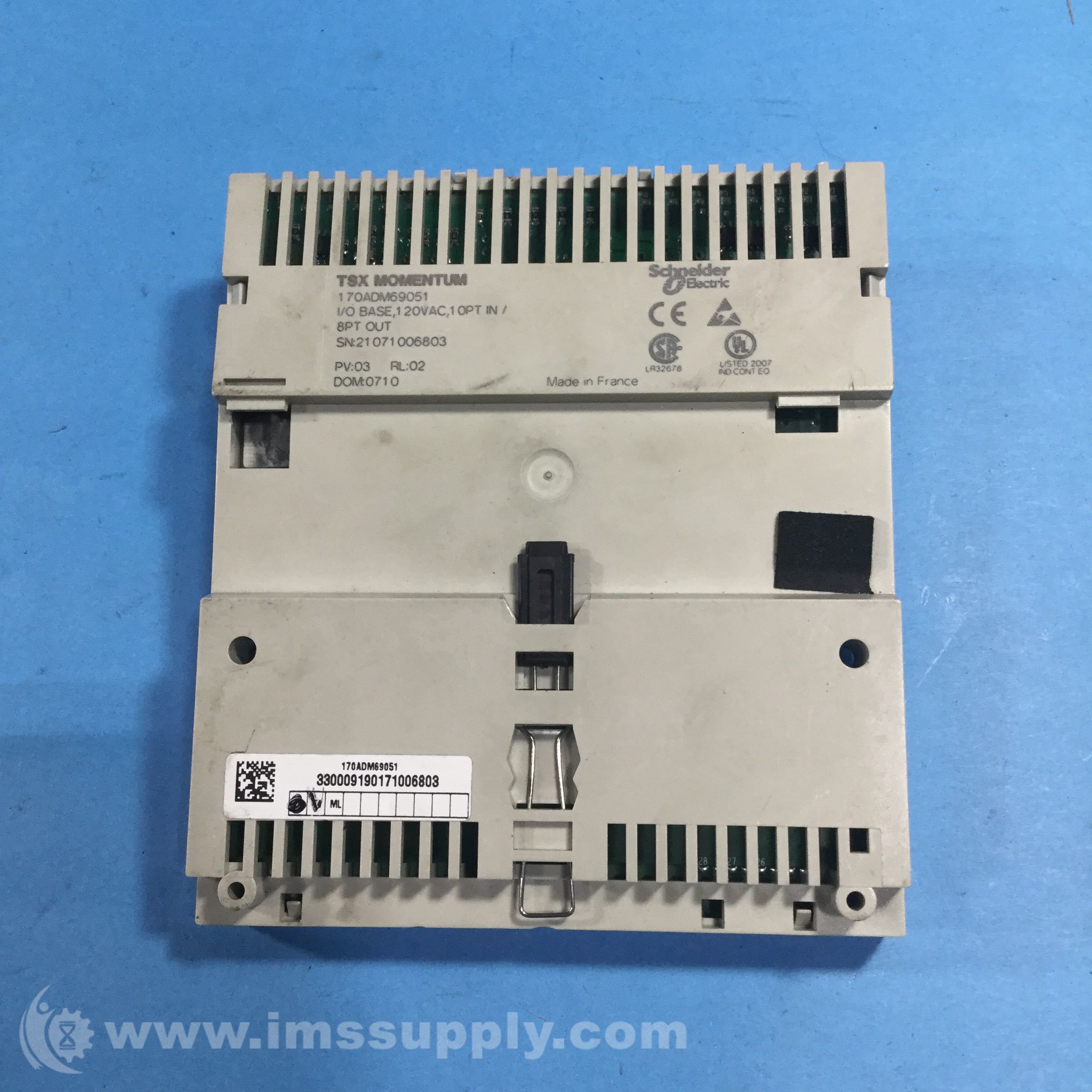 Schneider Automation Inc 170-ADM-690-51 TSX Momentum I/O Base - IMS Supply
