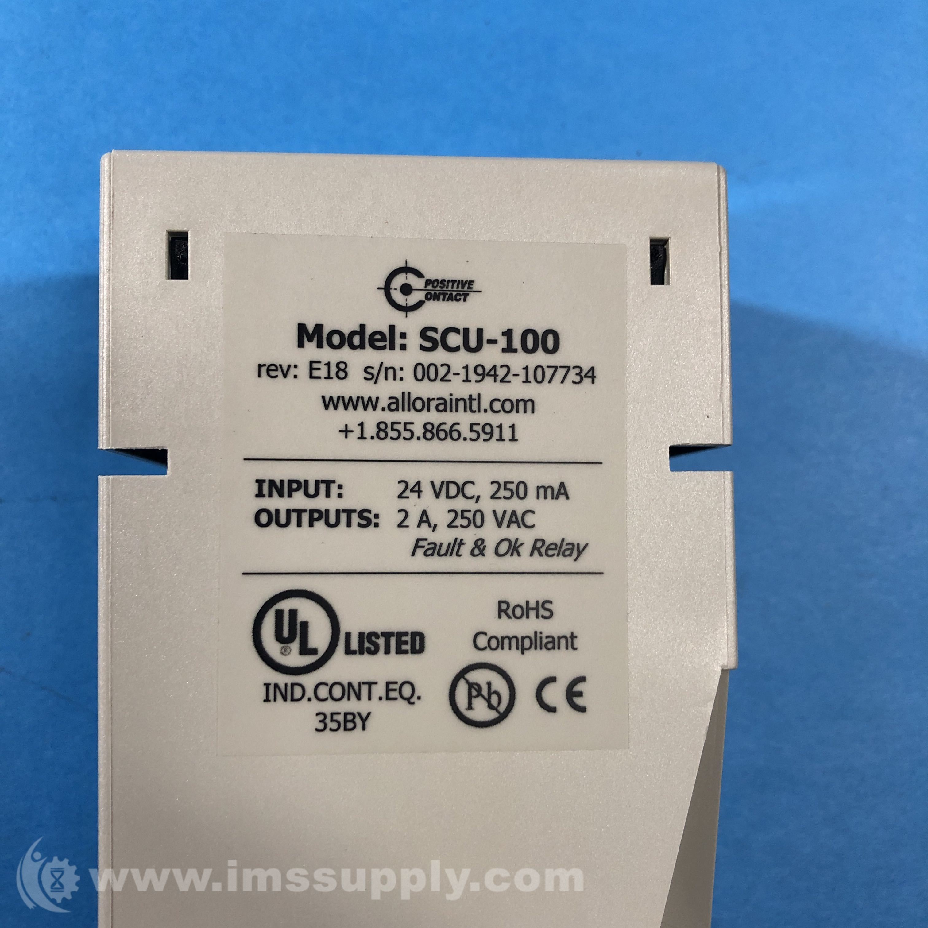 Positive Contact Sensors SCU-100 Broken Tool Sensor - IMS Supply