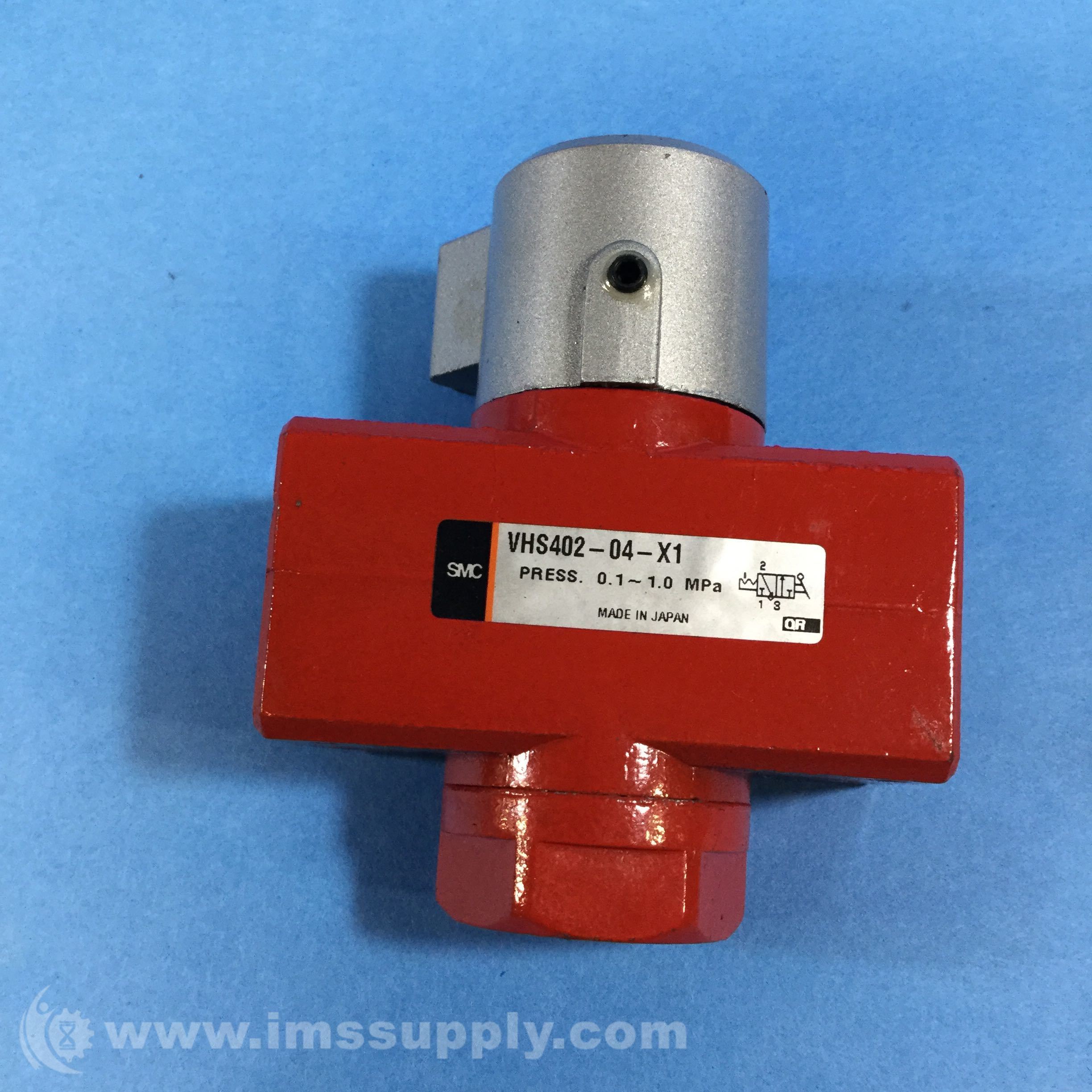 SMC VHS402-04-X1 VHS Hand Valve - IMS Supply