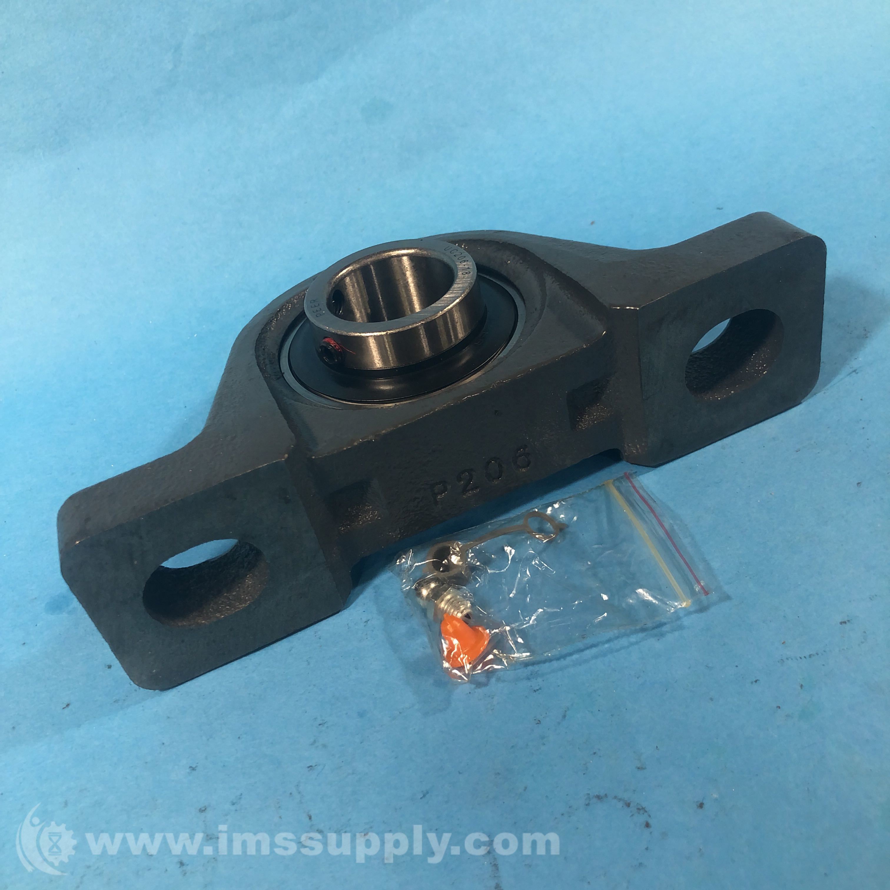 Peer UCP206-18 1-1/8 2-Bolt Pillow Block - IMS Supply