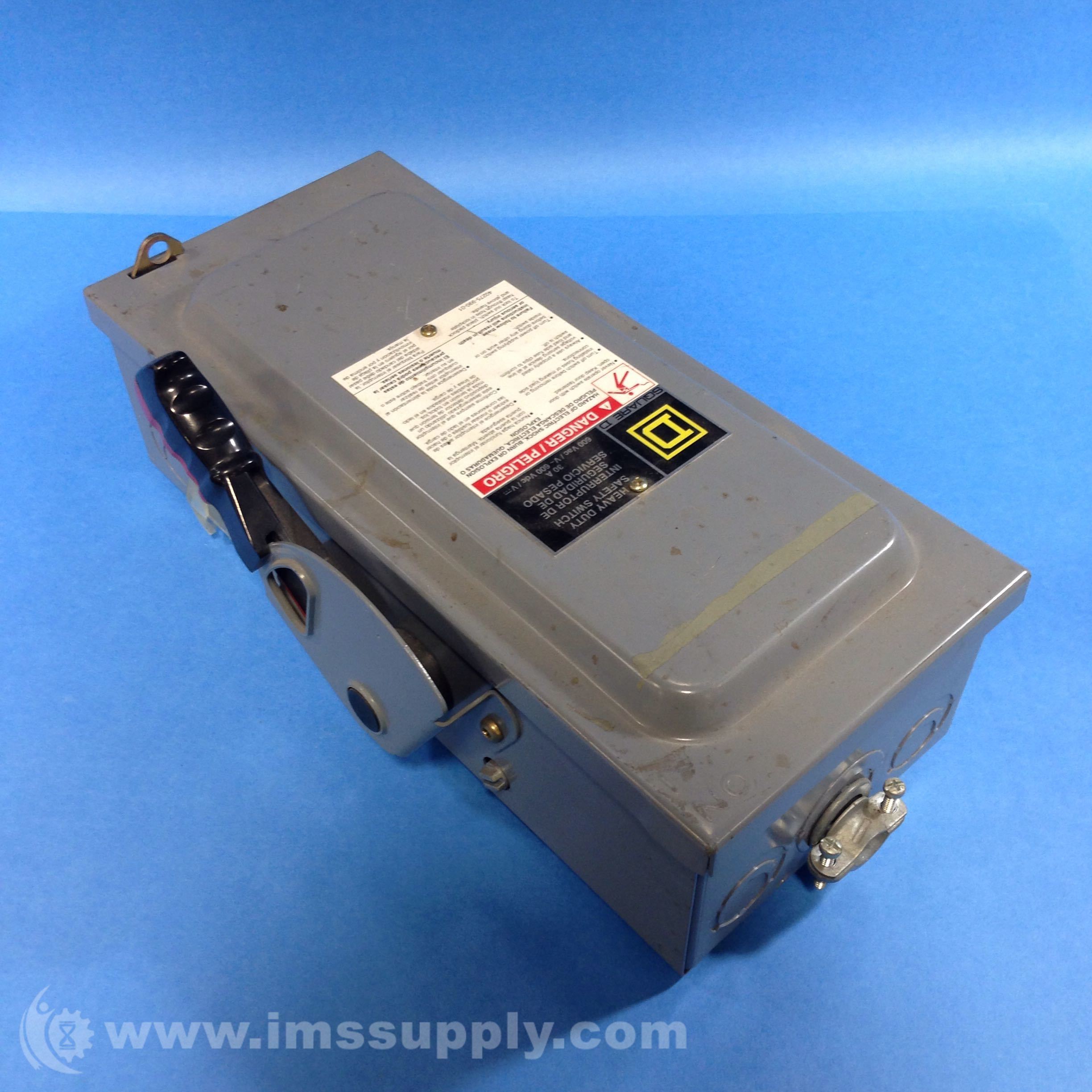 Square D H361 Fusible Safety Switch - IMS Supply