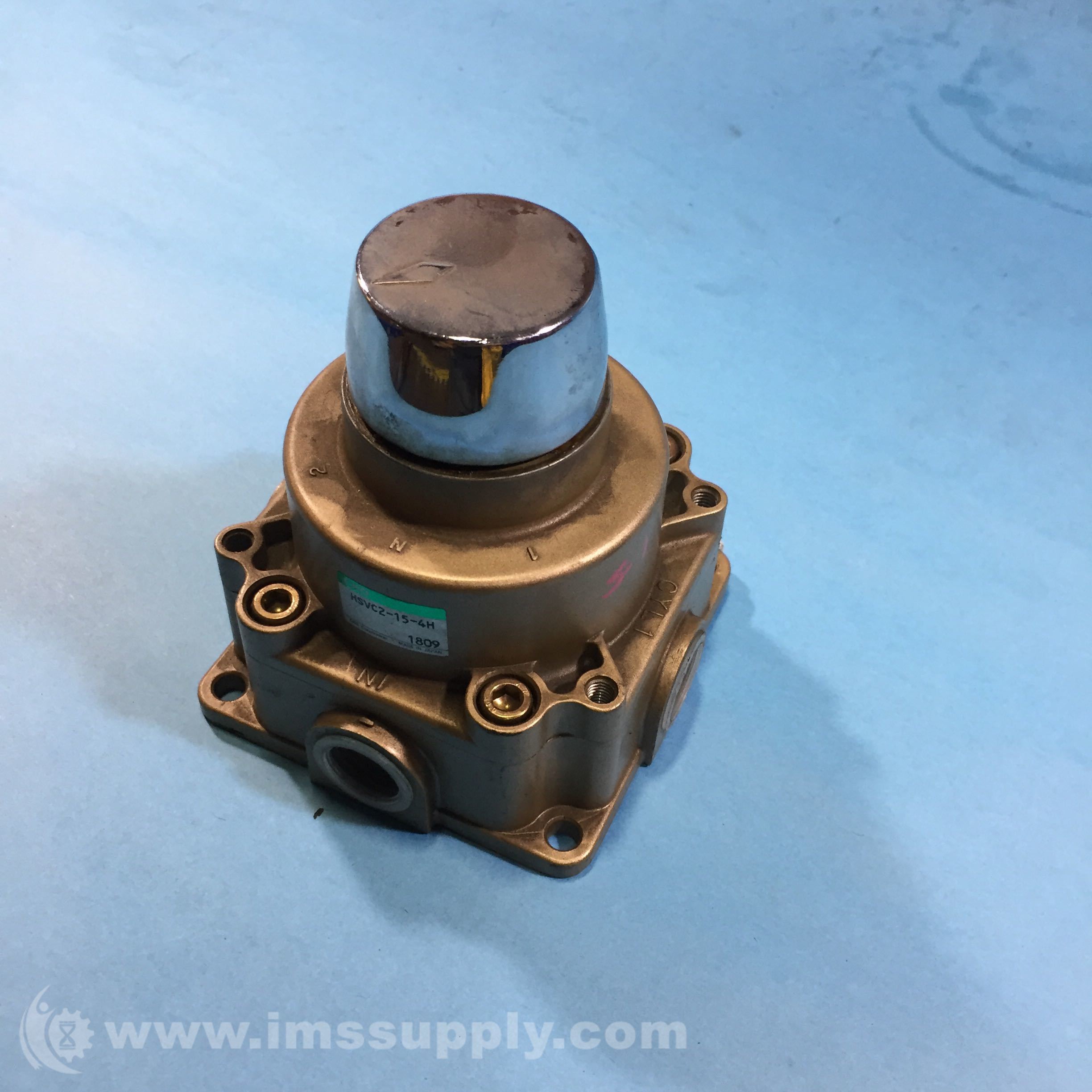 CKD HSVC2-15-4H Four-Port Valve, Manual Switching Valve HSV - IMS Supply