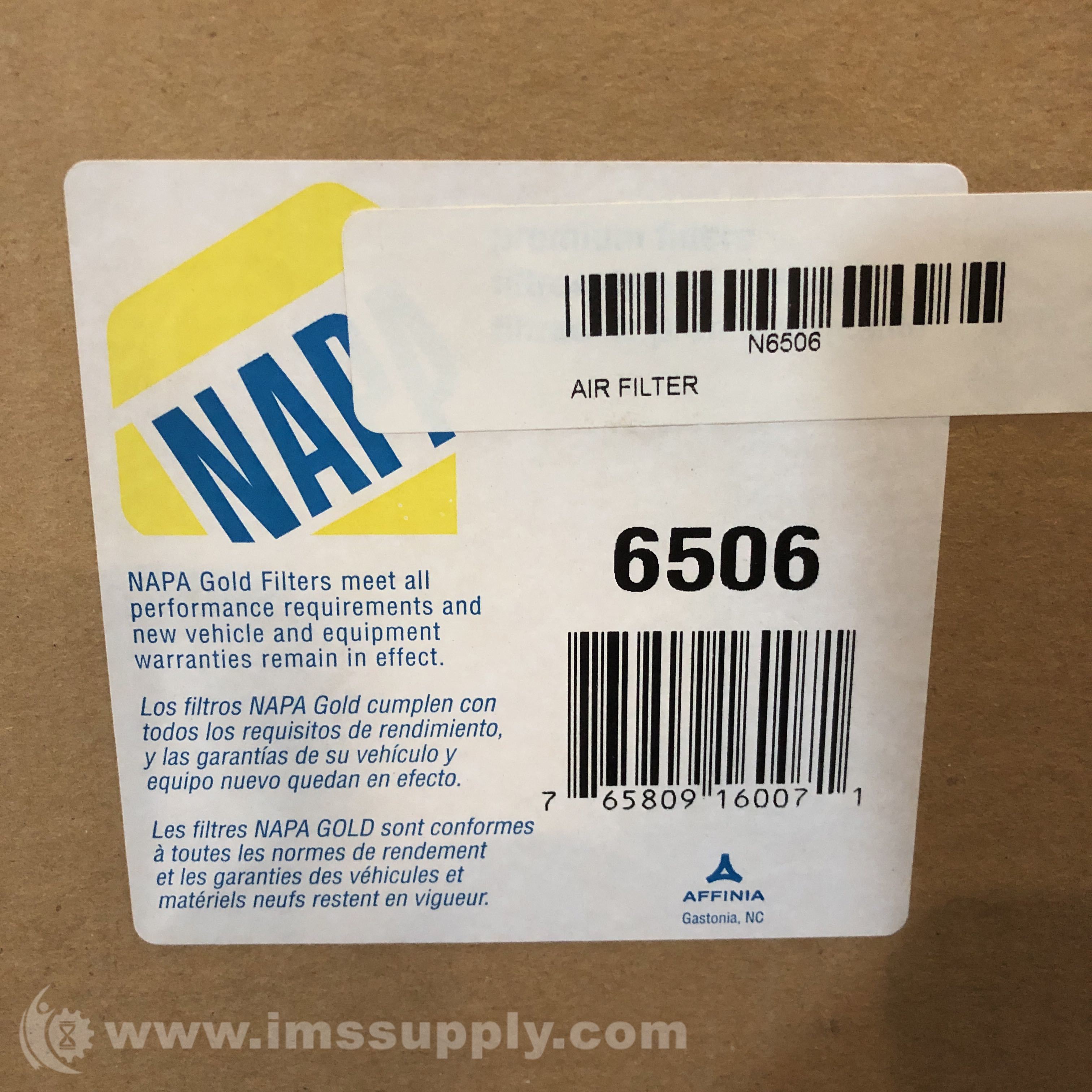 Napa 6506 Gold Air Filter - IMS Supply