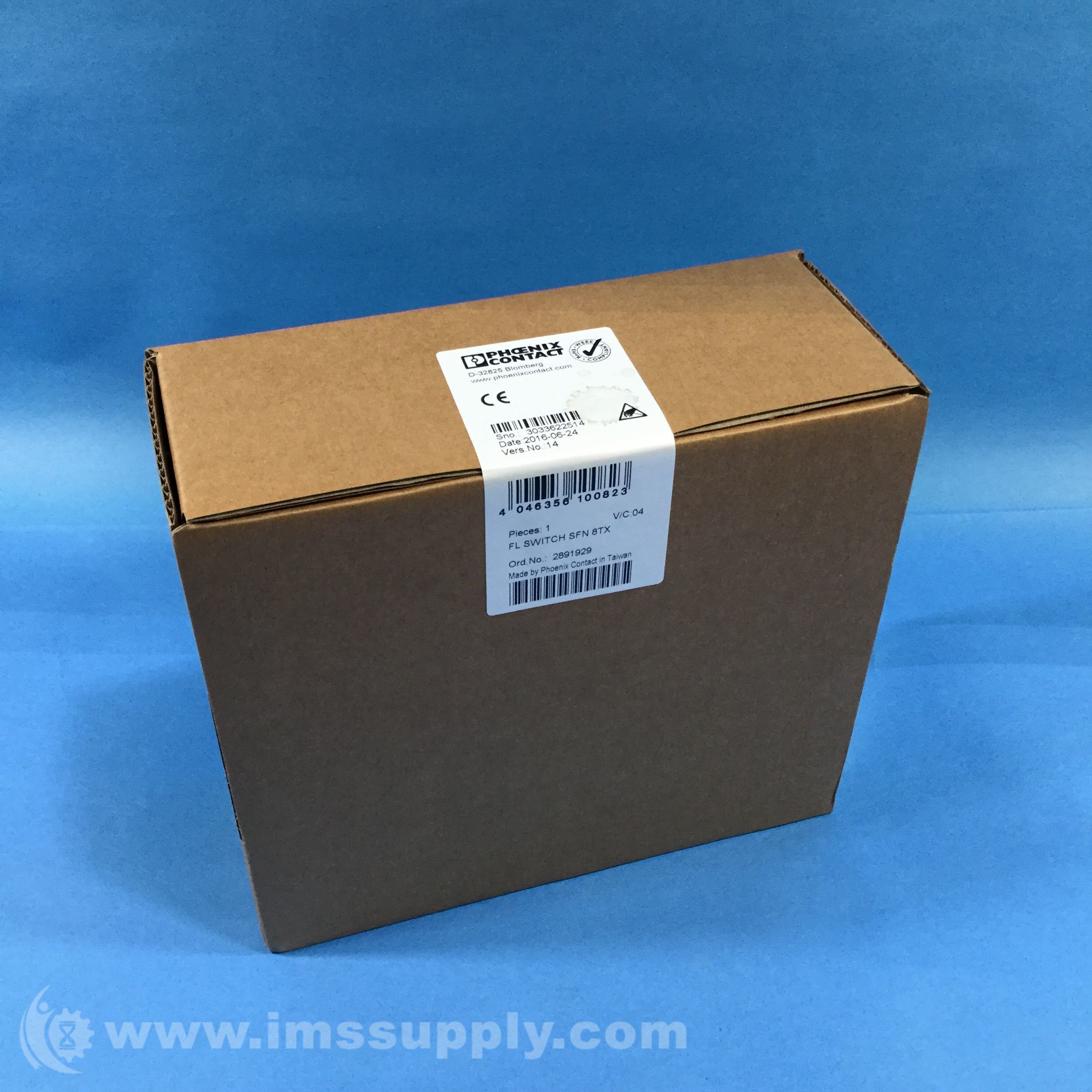 Phoenix Contact 2891929 FL Switch SFN 8TX - IMS Supply