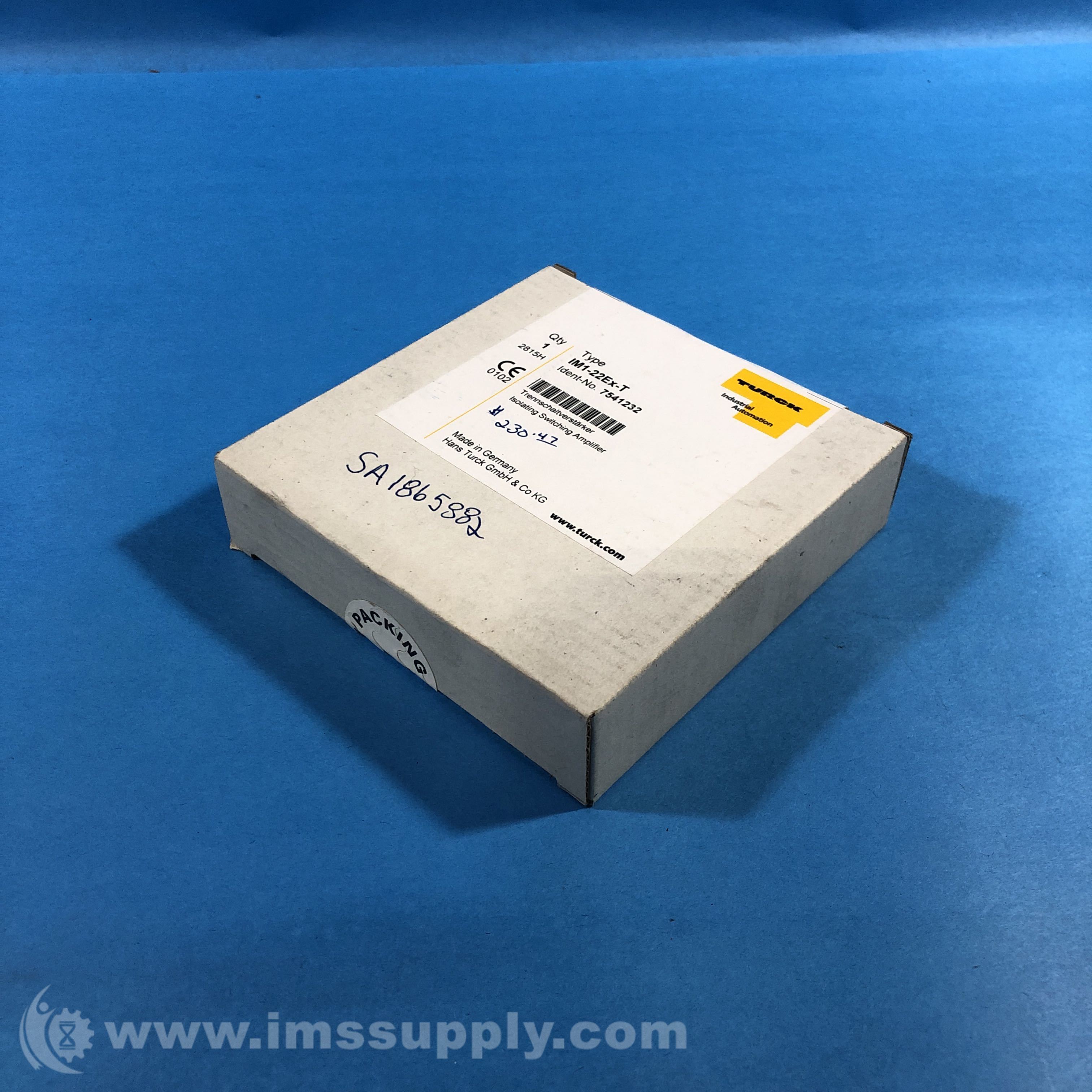 Turck IM1-22EX-T Amplifier Isolating Switching 2 Channel DIN Rail - IMS ...