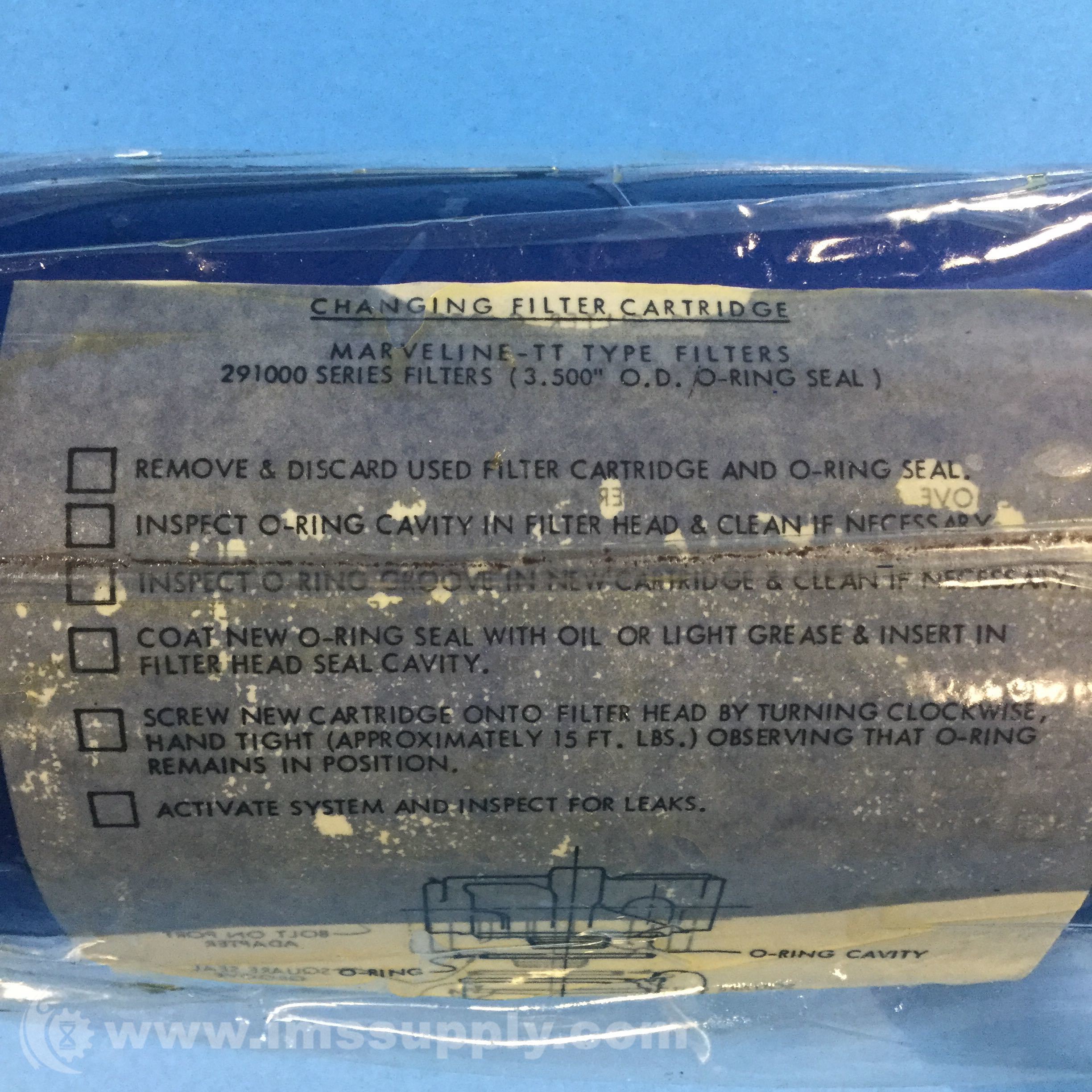 MARVEL ENGINEERING COMPANY Marveline-TT Type Filters - IMS Supply