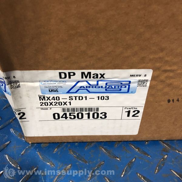 Clarcor Inc 0450103 Box of 12 MX40-STD1-103 Filter - IMS Supply