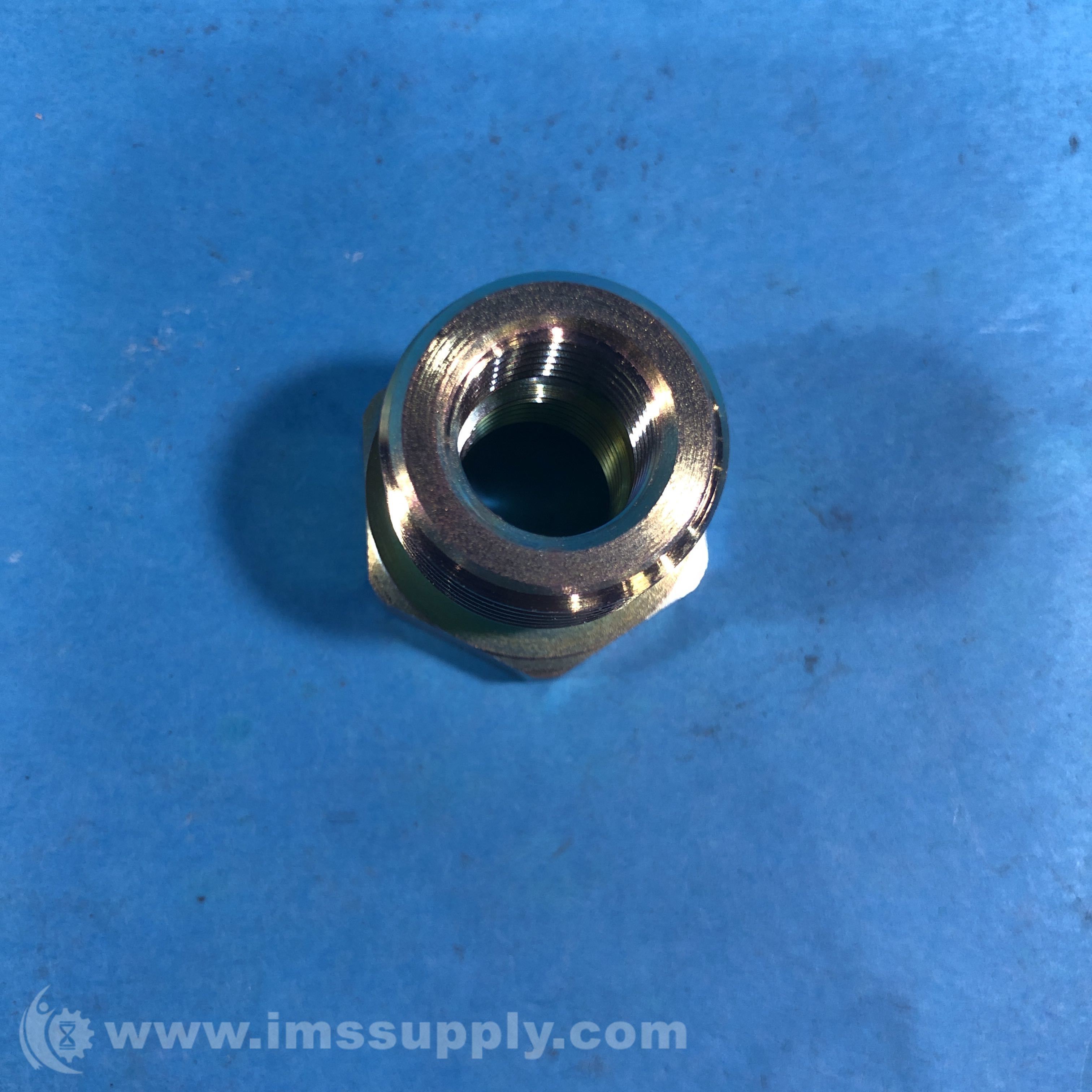 Atlas Copco 3520 0235 01 Hex Head Bushing, Inlet, BSP 1/4, NPT - IMS Supply