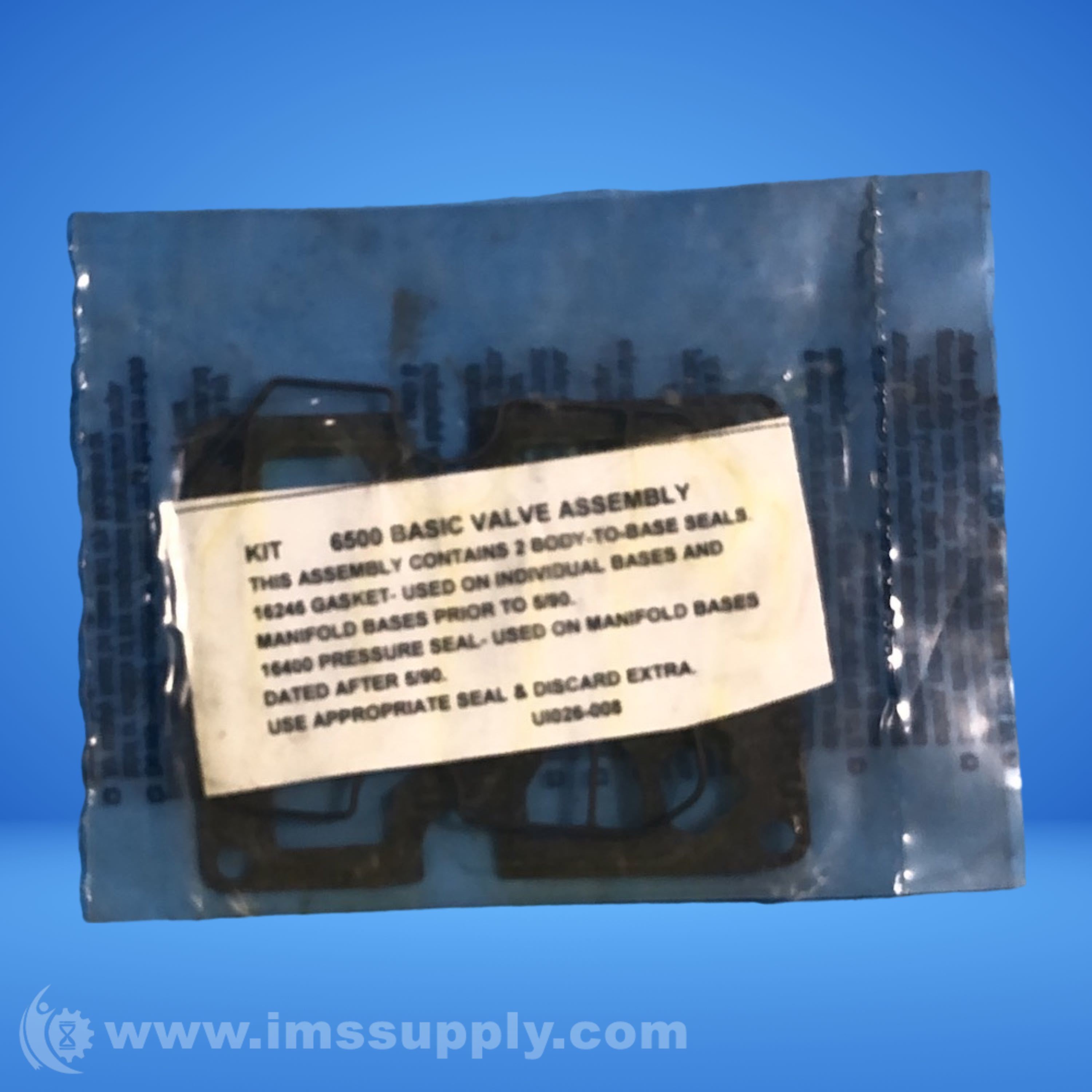 MAC Valves Inc 6500 BASIC VALVE ASSEMBLY - IMS Supply