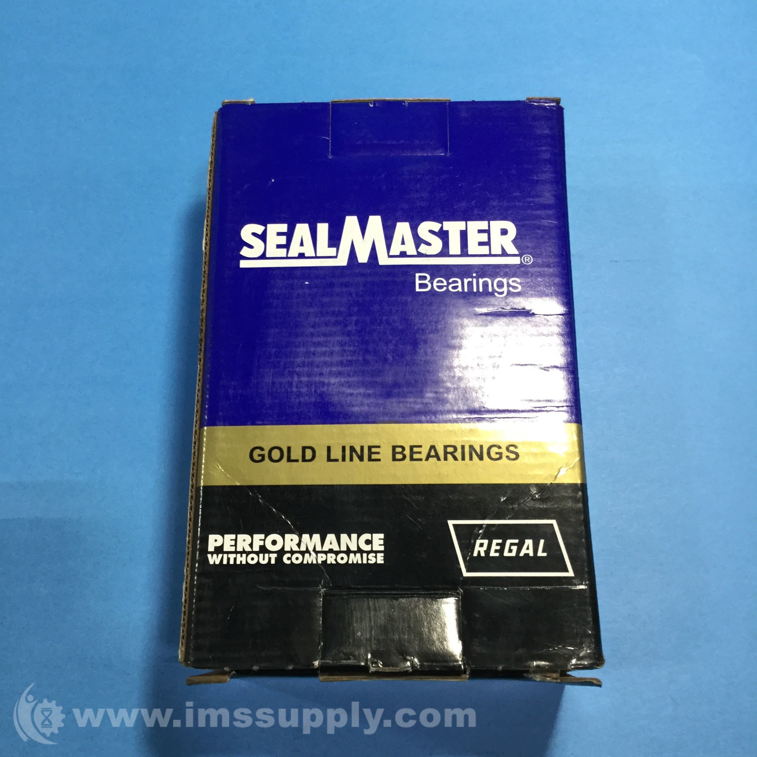 Sealmaster SFT-24 Flange-Mount Ball Bearing, Two-Bolt Flange - IMS Supply