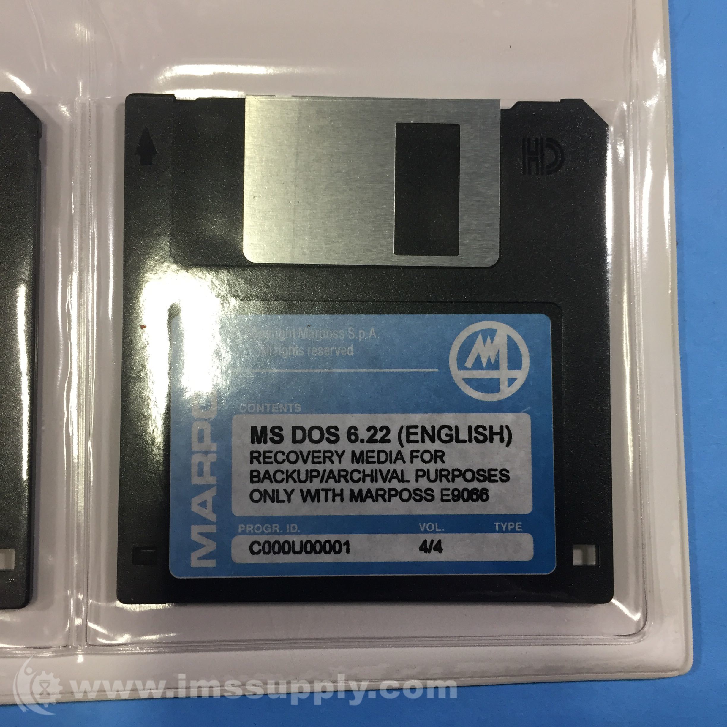 Marposs E9066 Application Software and Recovery Media - IMS Supply