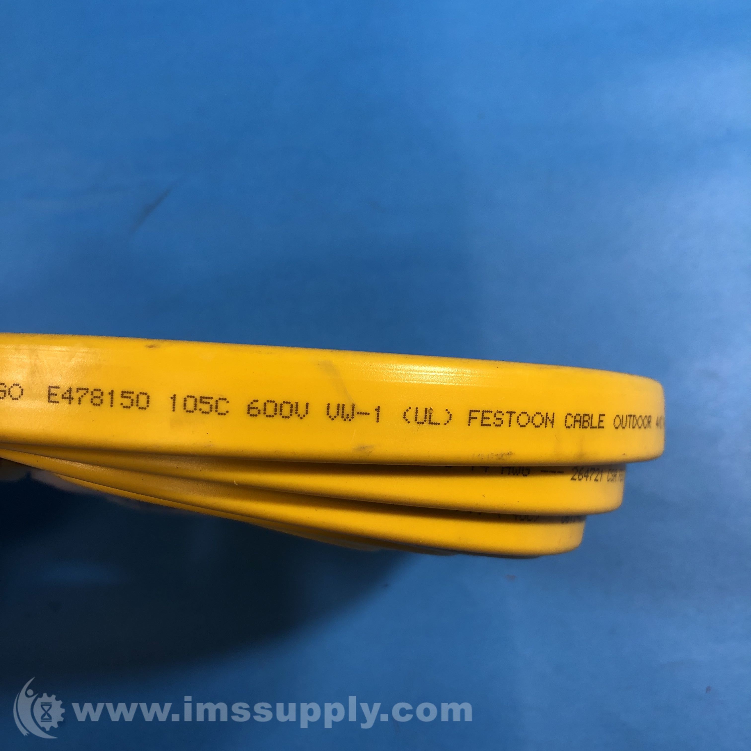 Kabeltec 67040250UL-GO Festoon Cable 600V 4/C 14 AWG - IMS Supply