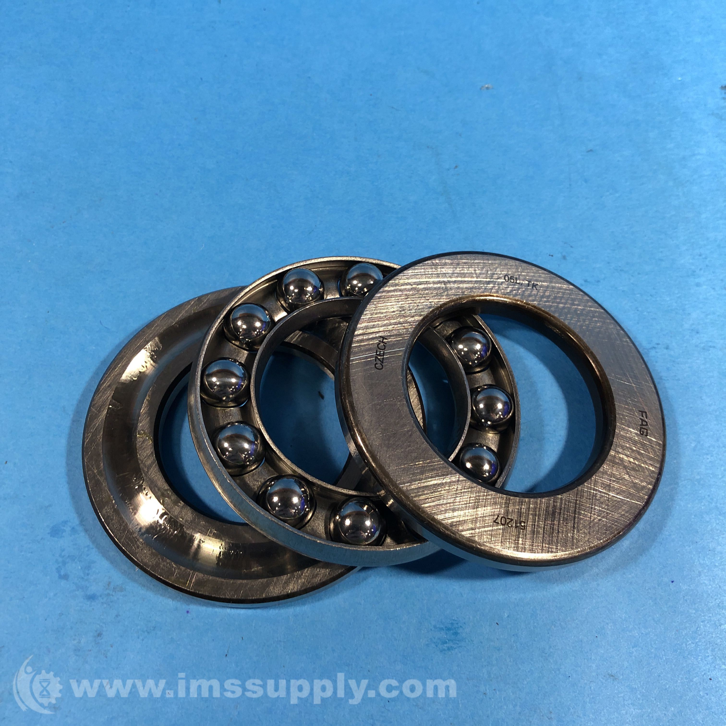 Fag 51207 Axial Deep Groove Ball Bearing - IMS Supply