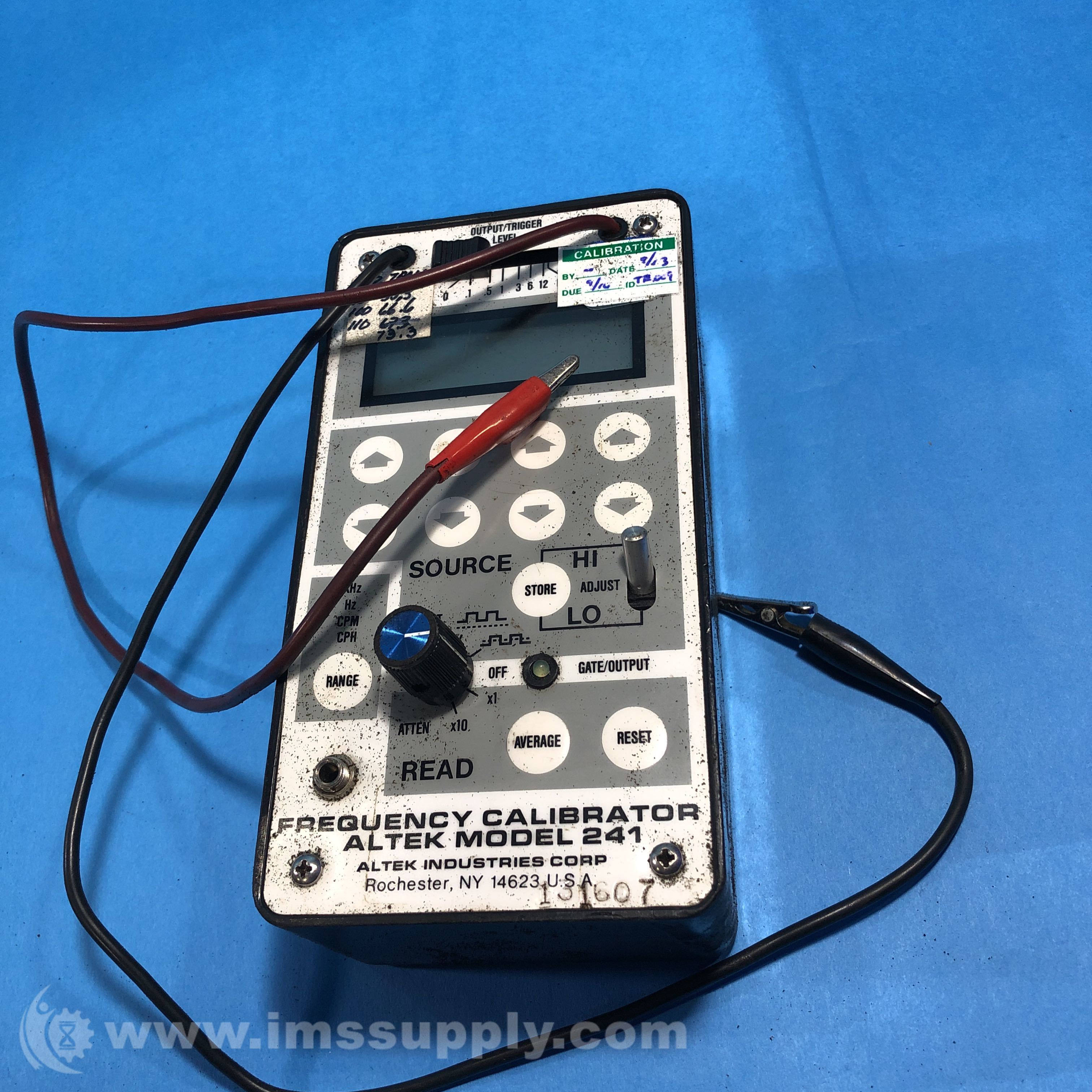 Altek 241 Frequency Calibrator Tester Meter - IMS Supply