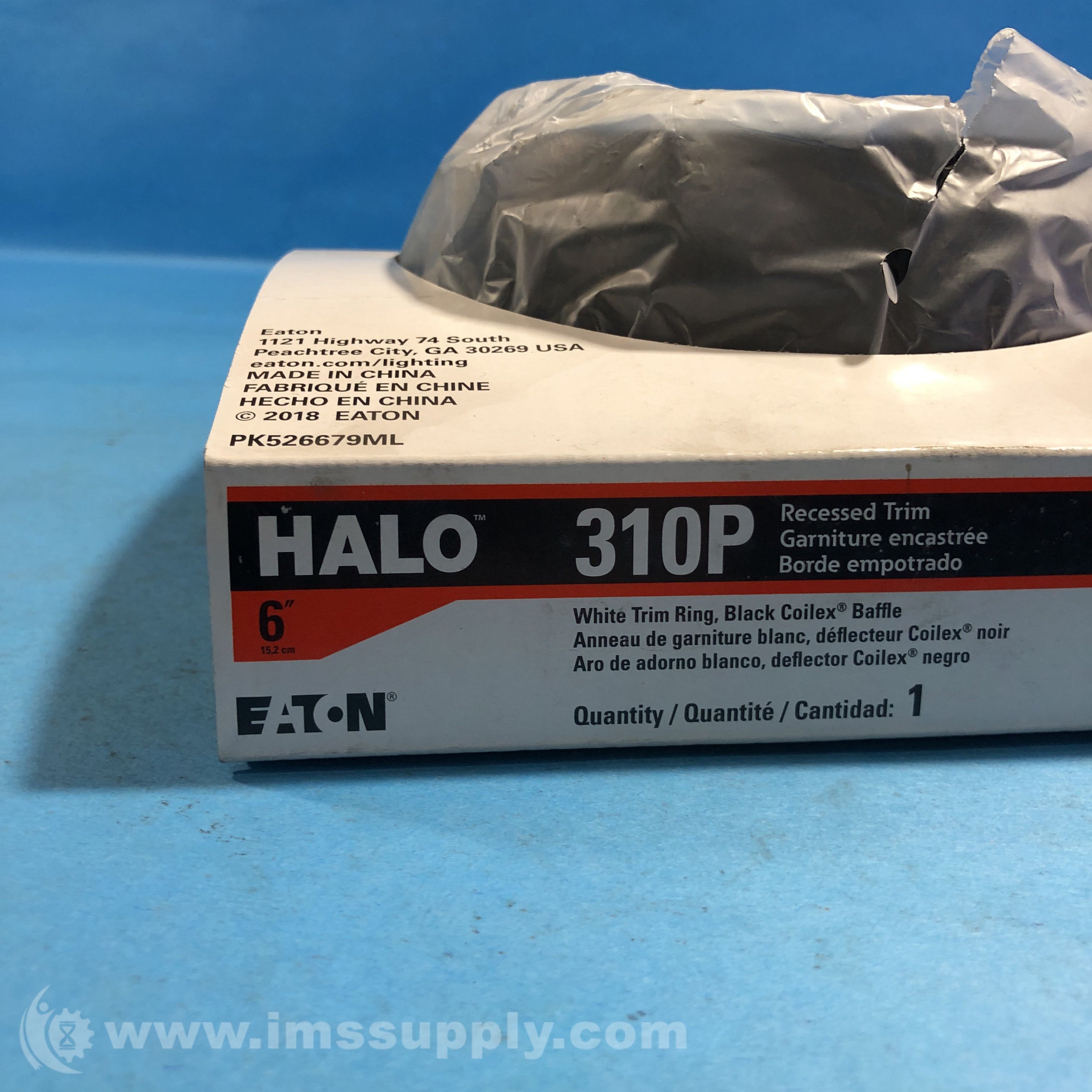 Cooper Lighting 310P Black Recessed Ceiling Light Coilex Baffle - IMS ...