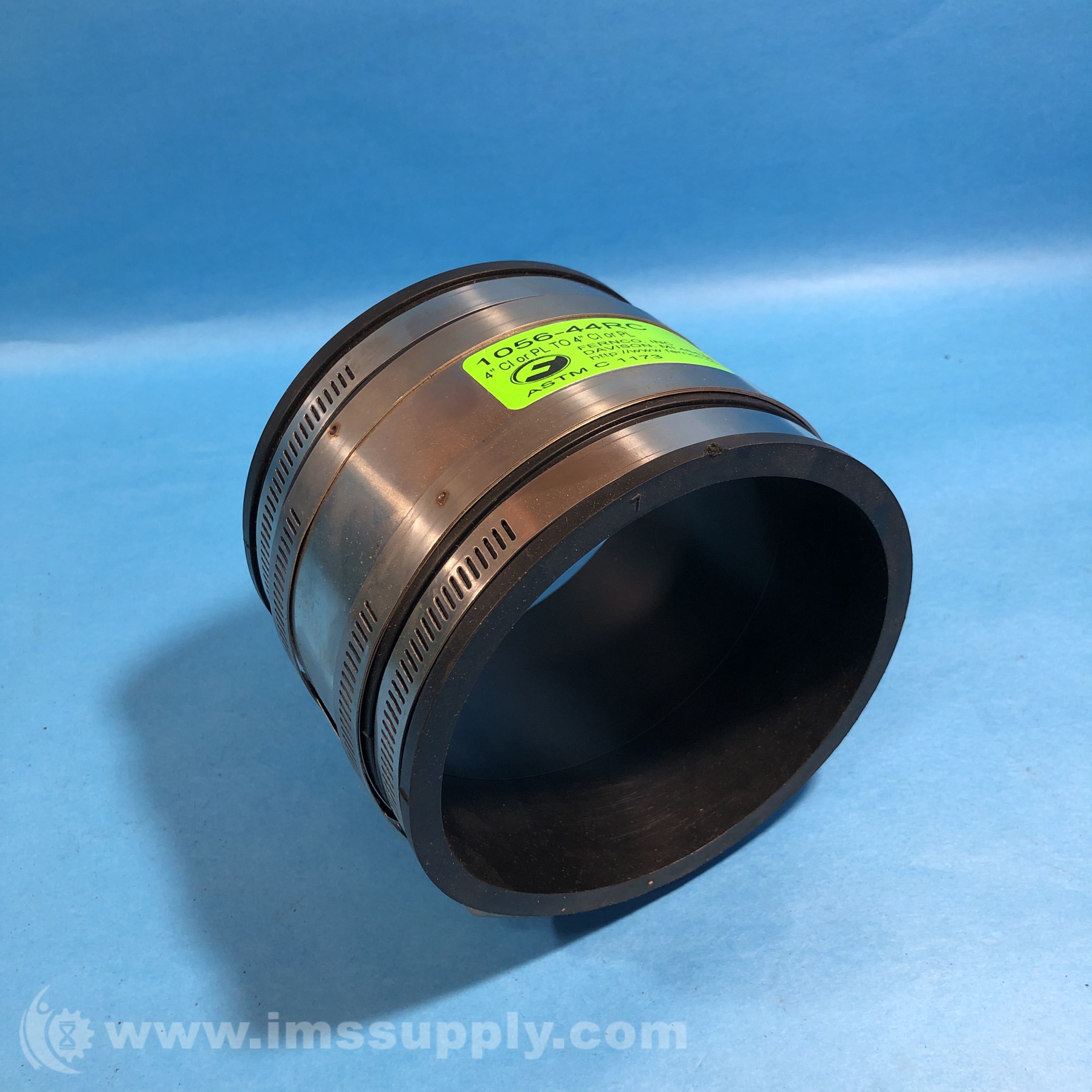 Fernco 1056-44RC 4 inch CL / PL to 4 inch CL / PL Repair Coupling - IMS ...