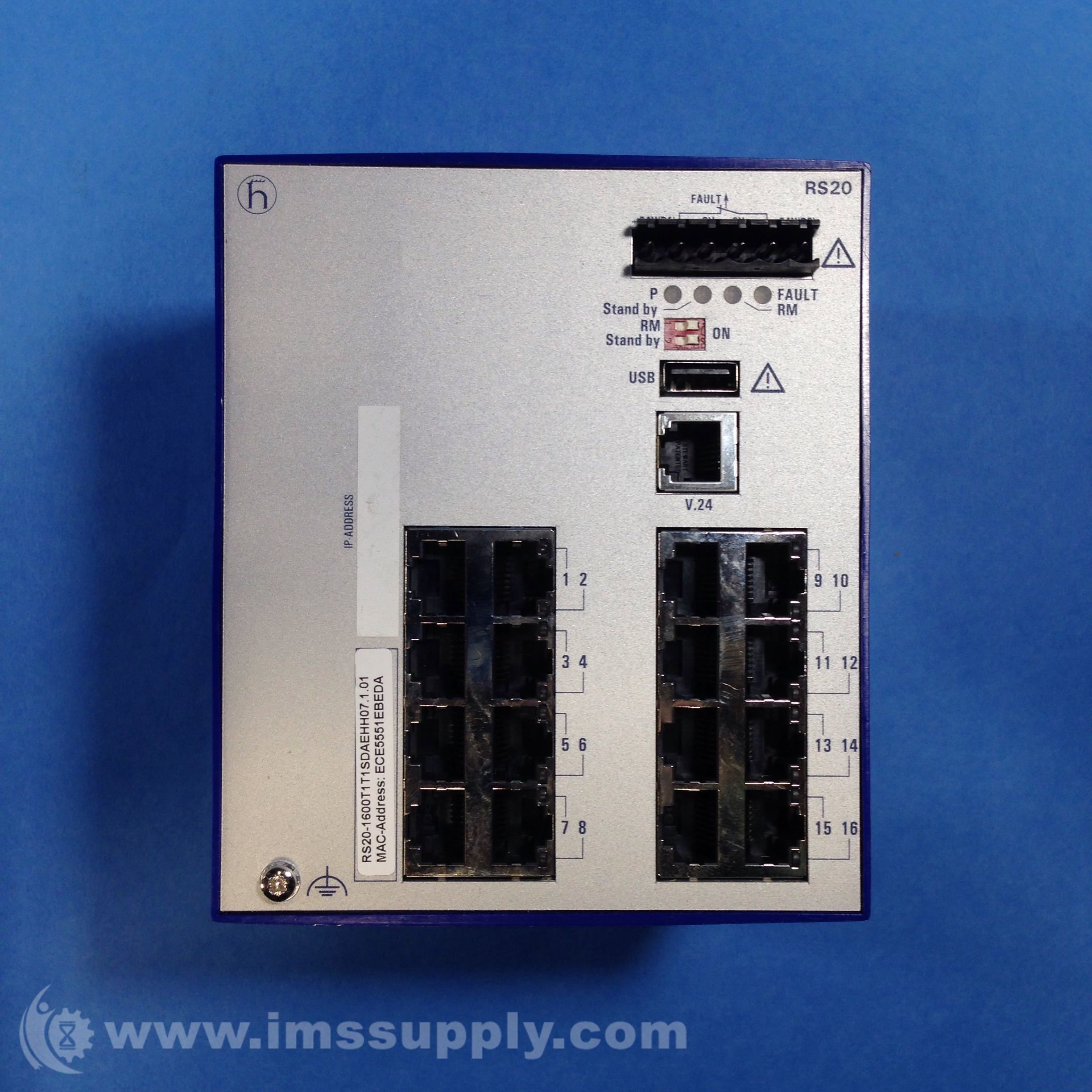 Hirschmann RS20-1600T1T1SDAEHH07.1.01 Ethernet Switch - IMS Supply