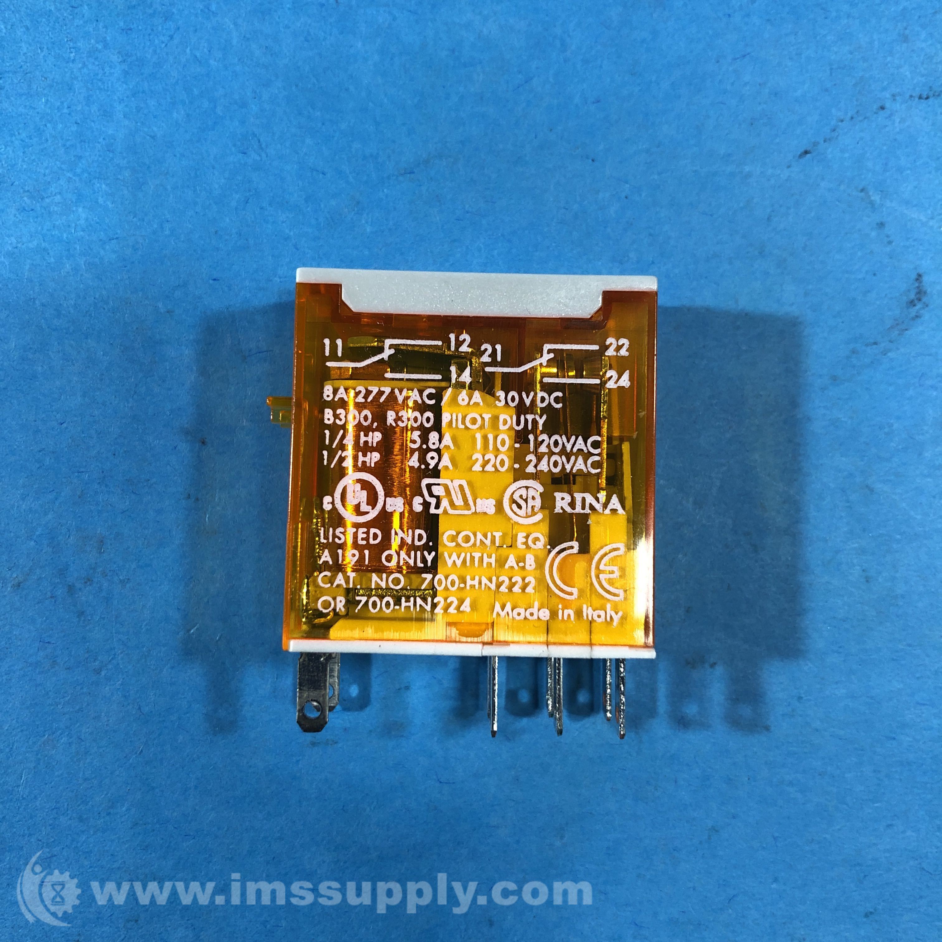 Allen Bradley 700-HK32A1 120V 50/60Hz GP Slim Line Relay - IMS Supply