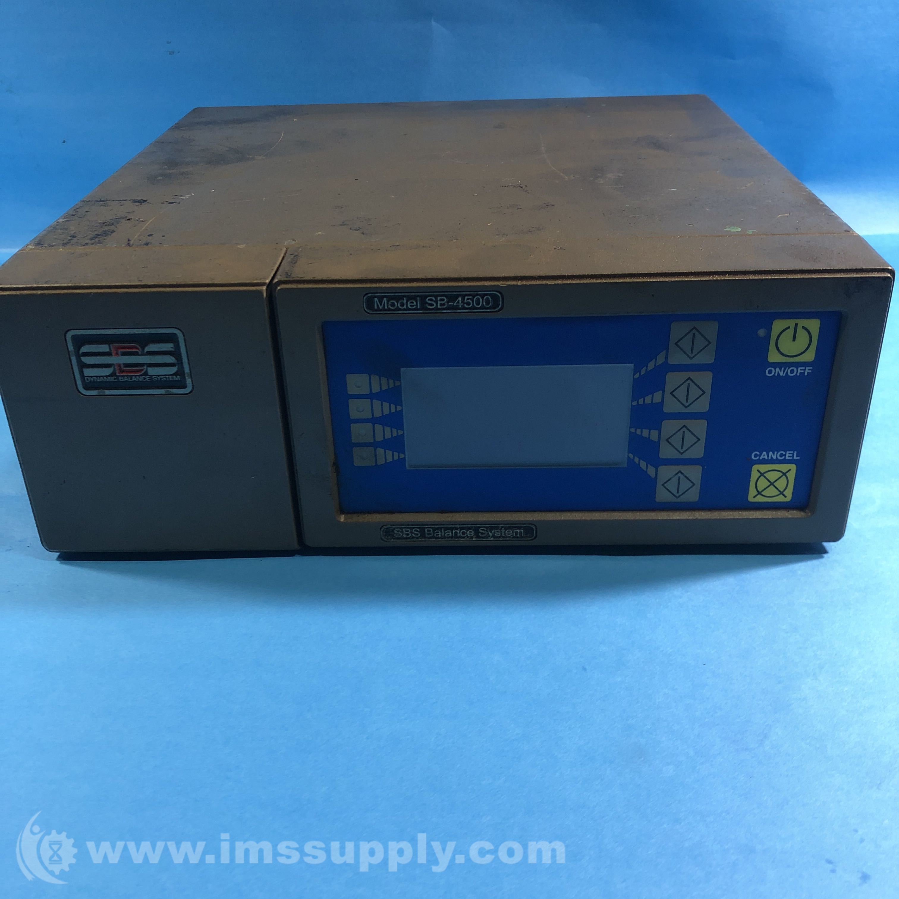 Schmitt Industries SB-4500 SBS Controller Dynamic Balance System - IMS ...