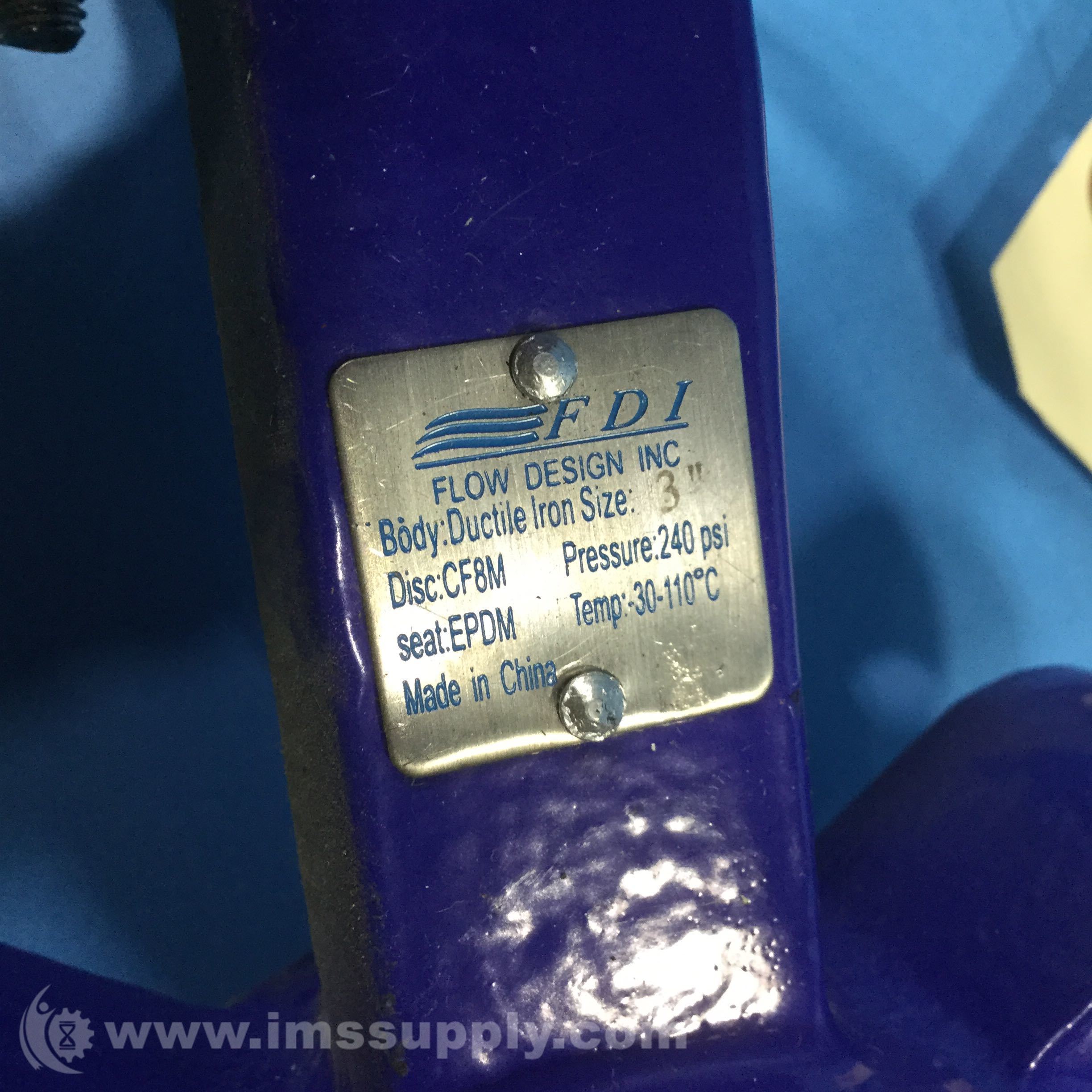 IMI Flow Design CF8M Size 3 inch - IMS Supply