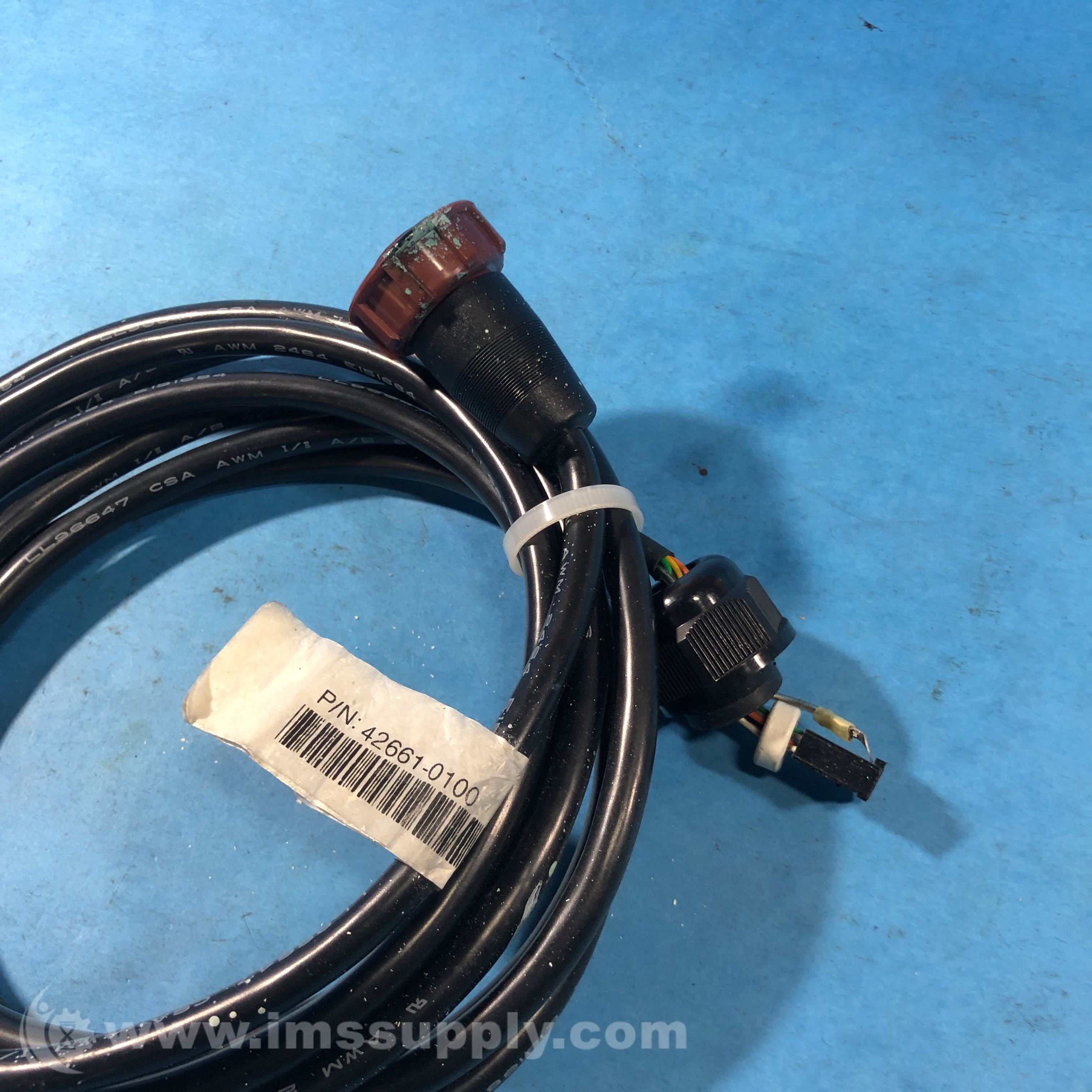 Sti 42661-0100 Light Curtain Receiver Cable Assembly - IMS Supply