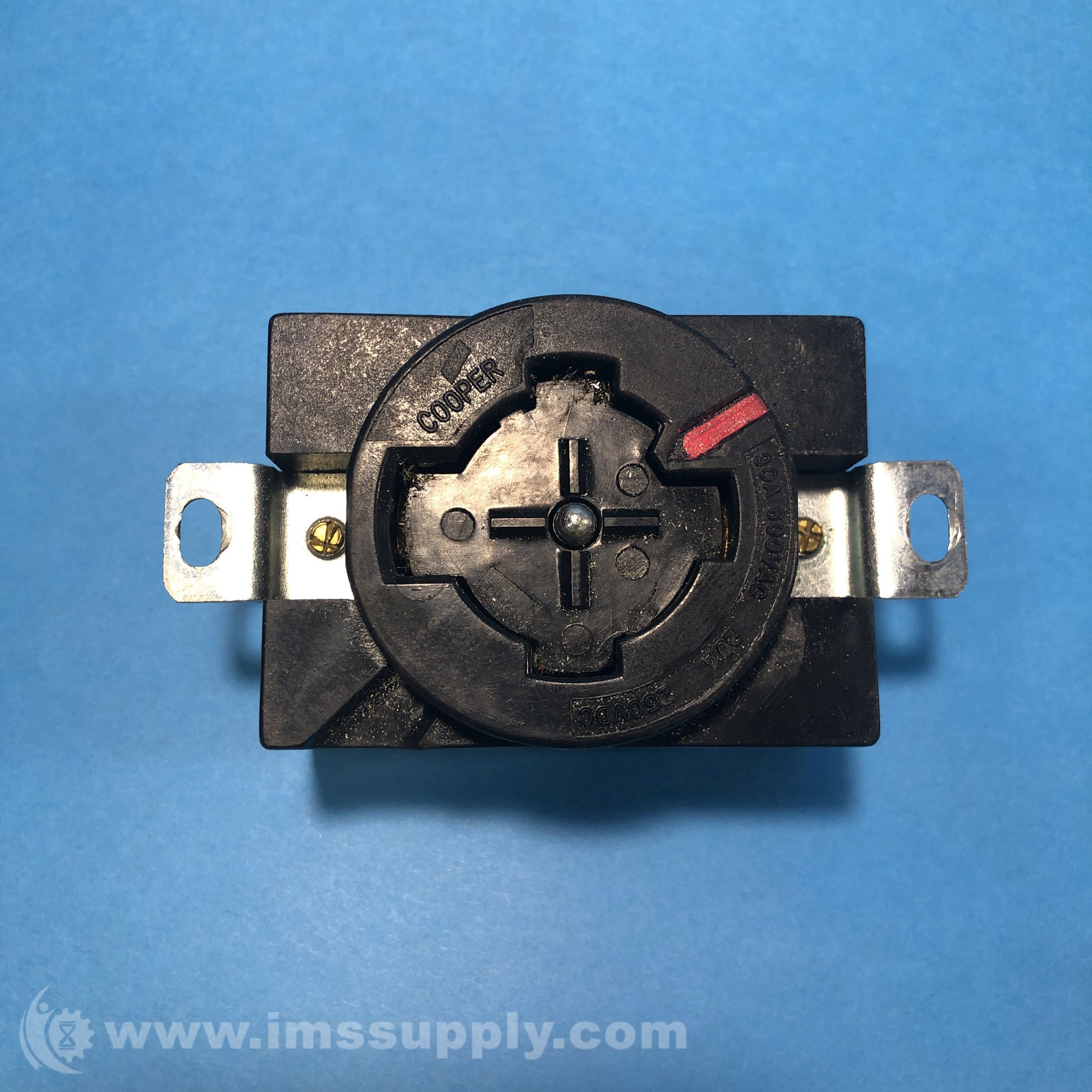Cooper 30A 600VAC 20A 250VDC Powerlock Receptacle - IMS Supply