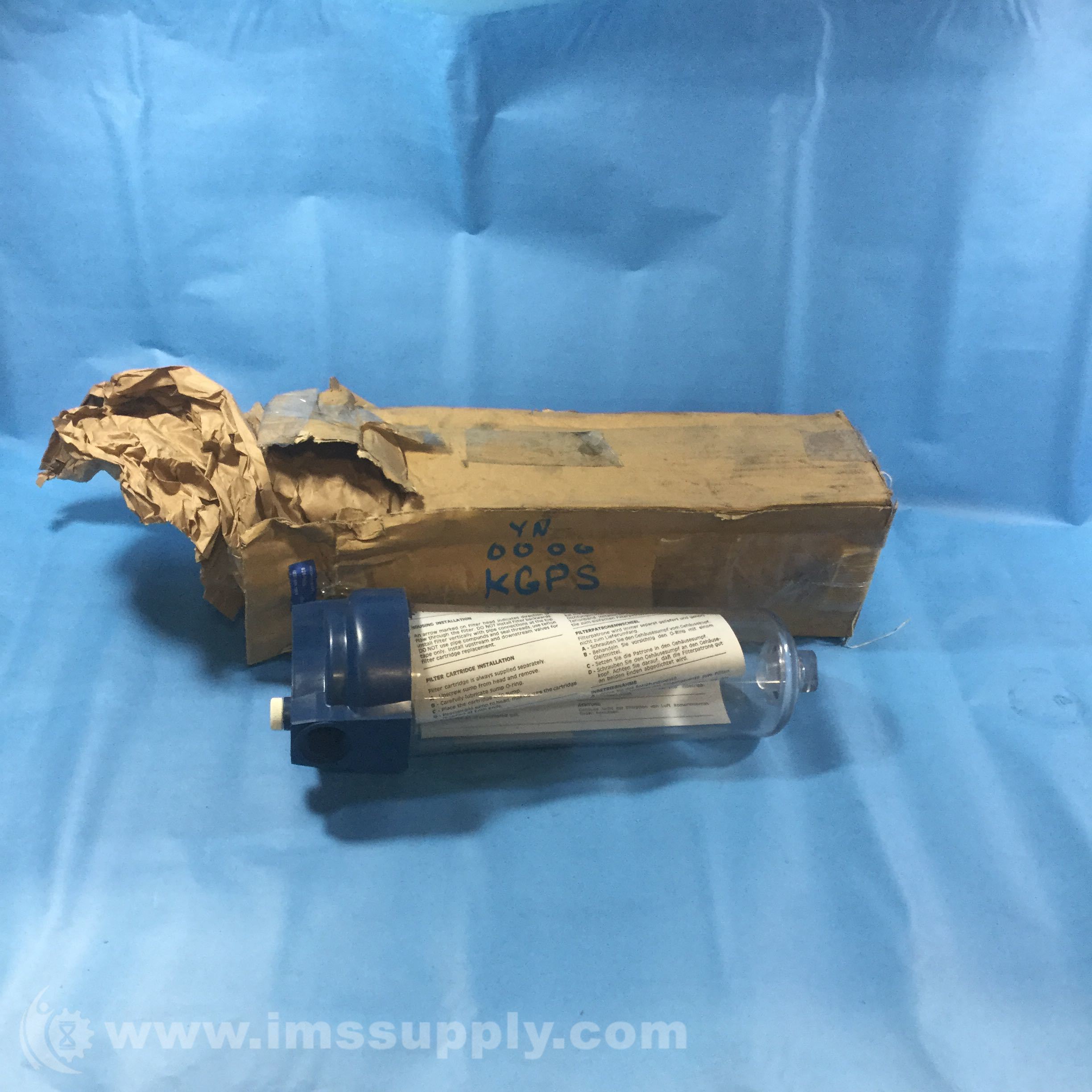 Cuno NC 1N1-FC Plastic Filter Housing - IMS Supply