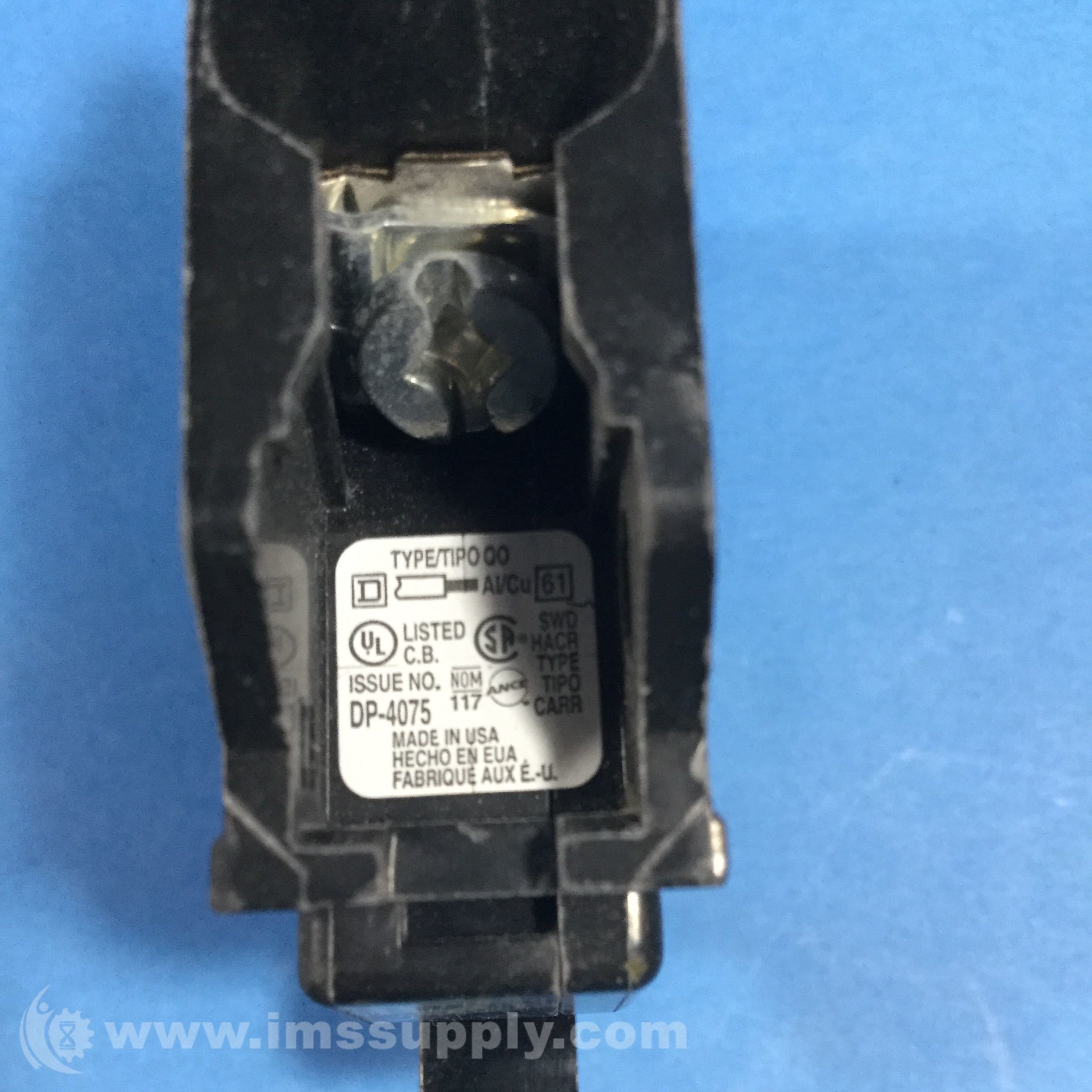 Square D DP-4075 Circuit Breaker 50AMP 2POLE 10KA - IMS Supply