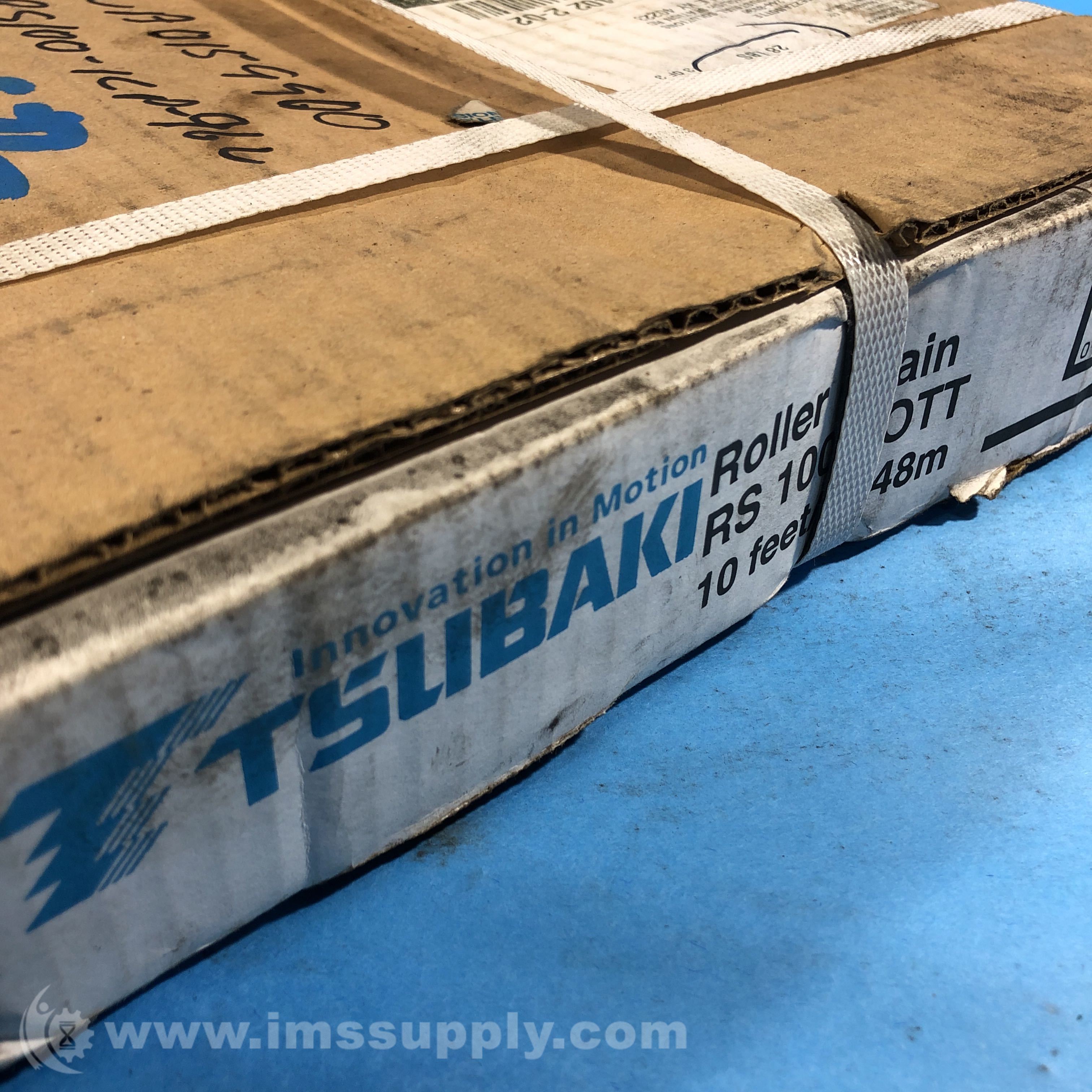 Tsubaki Chain Co. RS100-1CP-96L Roller Chain - IMS Supply
