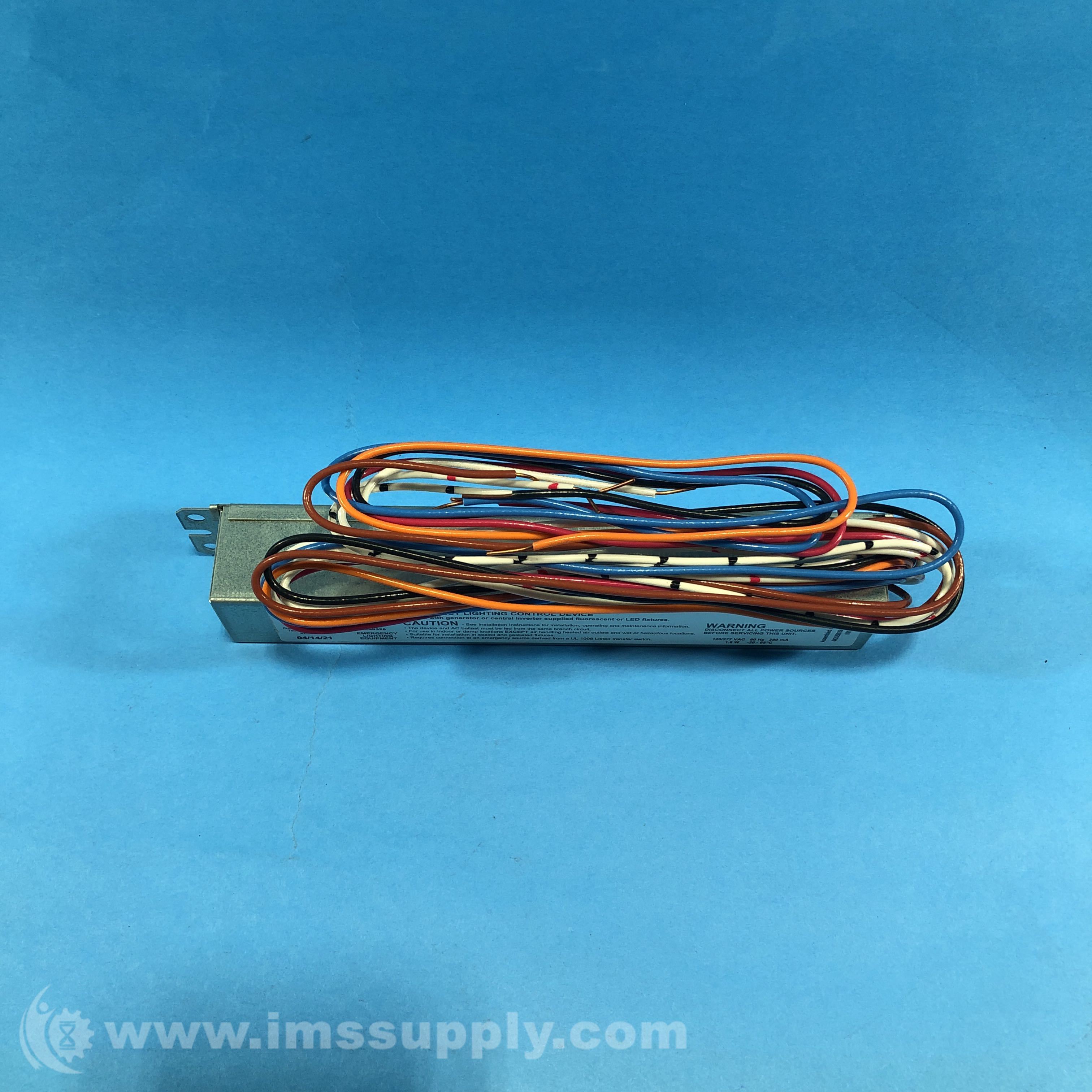 Bodine Electric Company 913710834802 Emergency Lighting Control - IMS ...