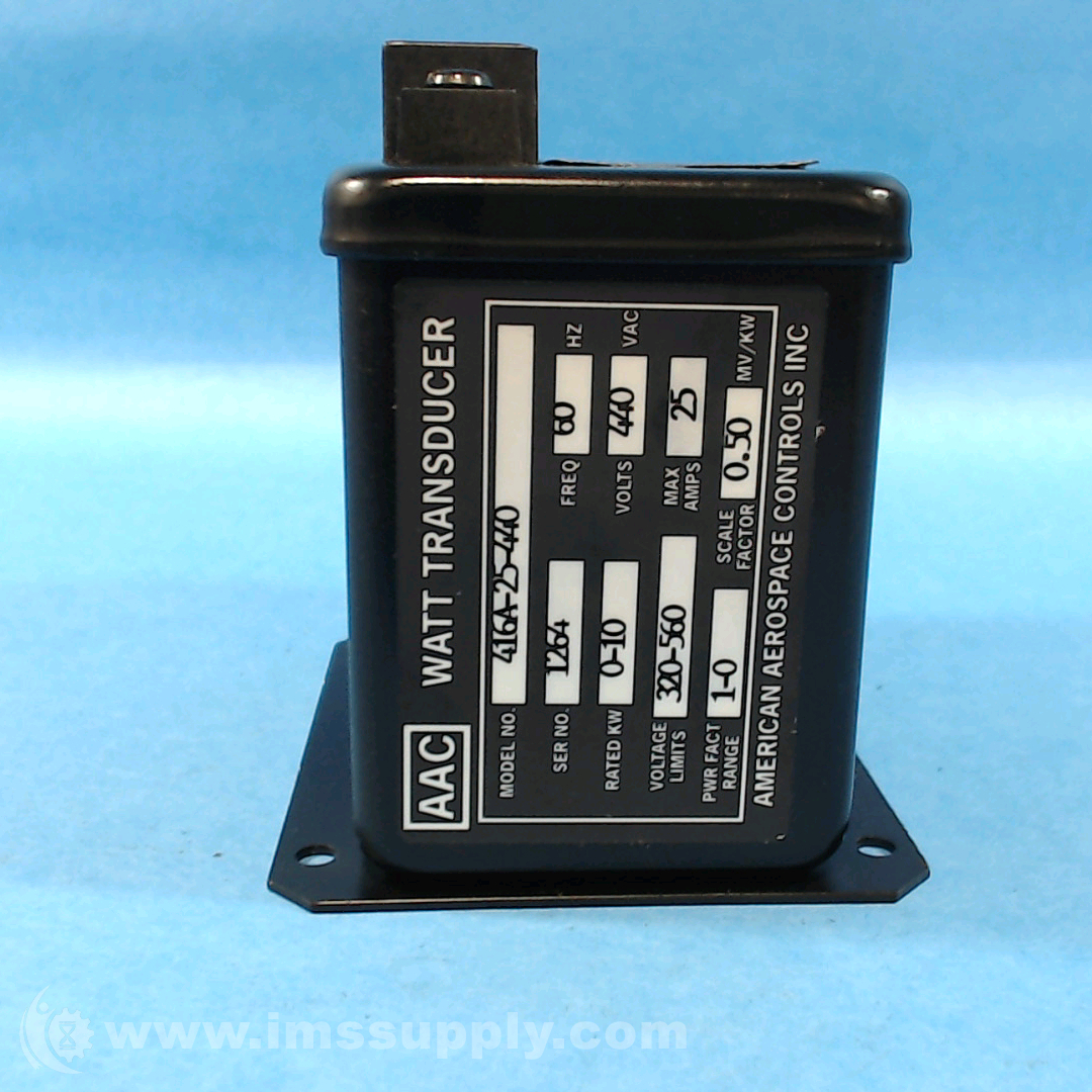 American Aerospace Controls 416A-25-440 Watt Transducer - IMS Supply