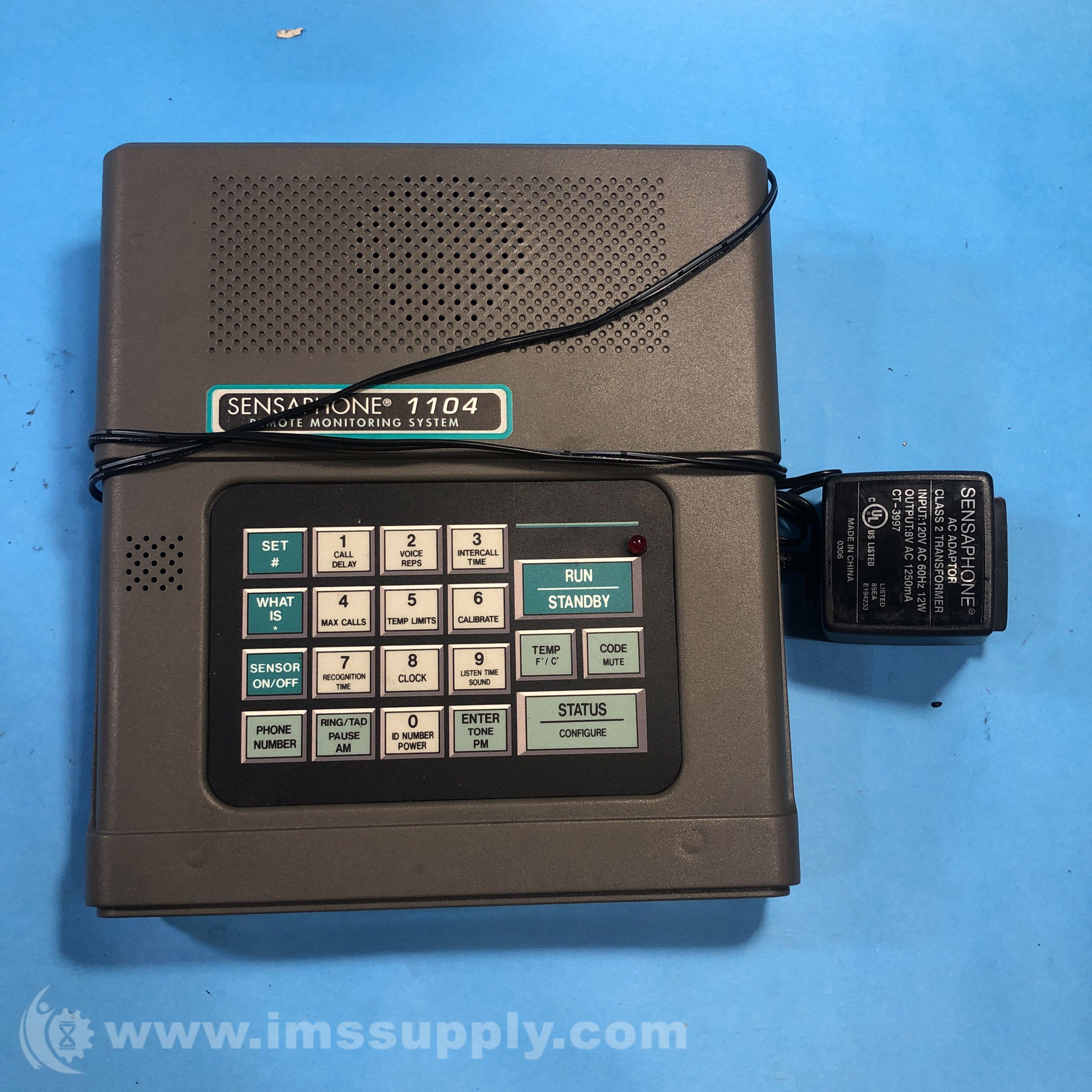 Phonetics 1104 Sensaphone Monitoring System Home Surveillance - IMS Supply