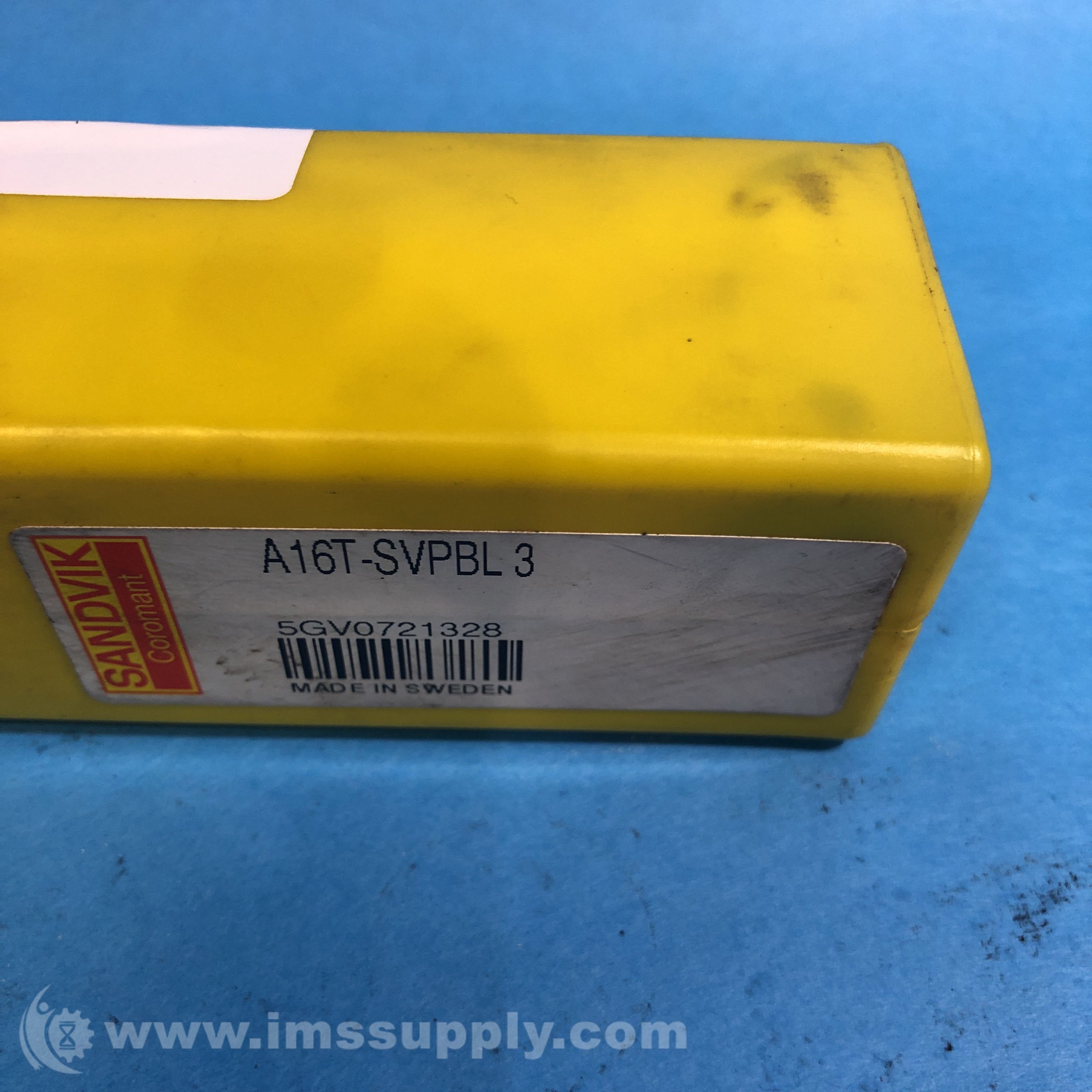 Sandvik A16T-SVPBL 3 CoroTurn 107 Boring Bar for Turning - IMS Supply