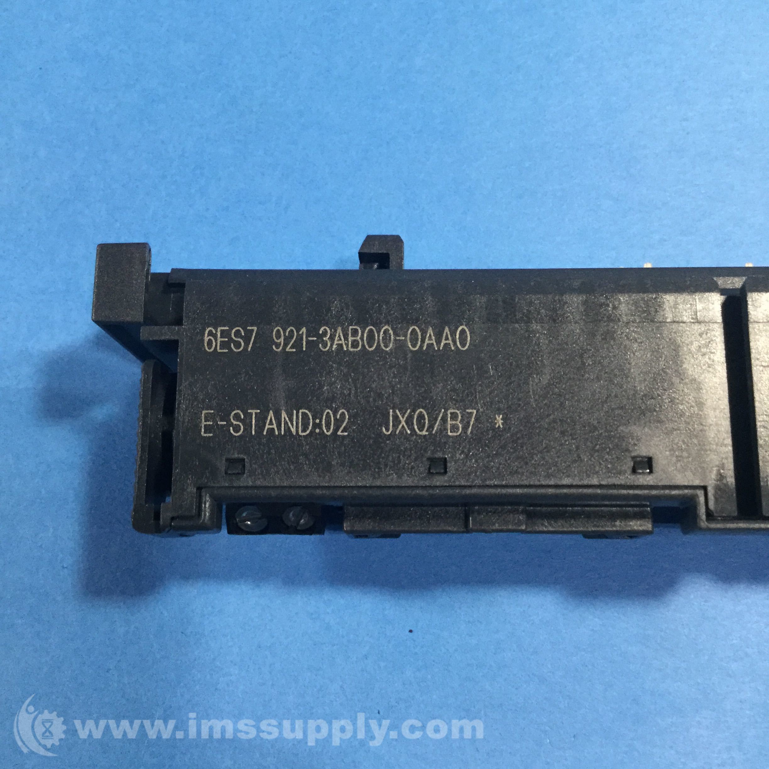 Siemens 6ES7921-3AB00-0AA0 Front Connector Module - IMS Supply