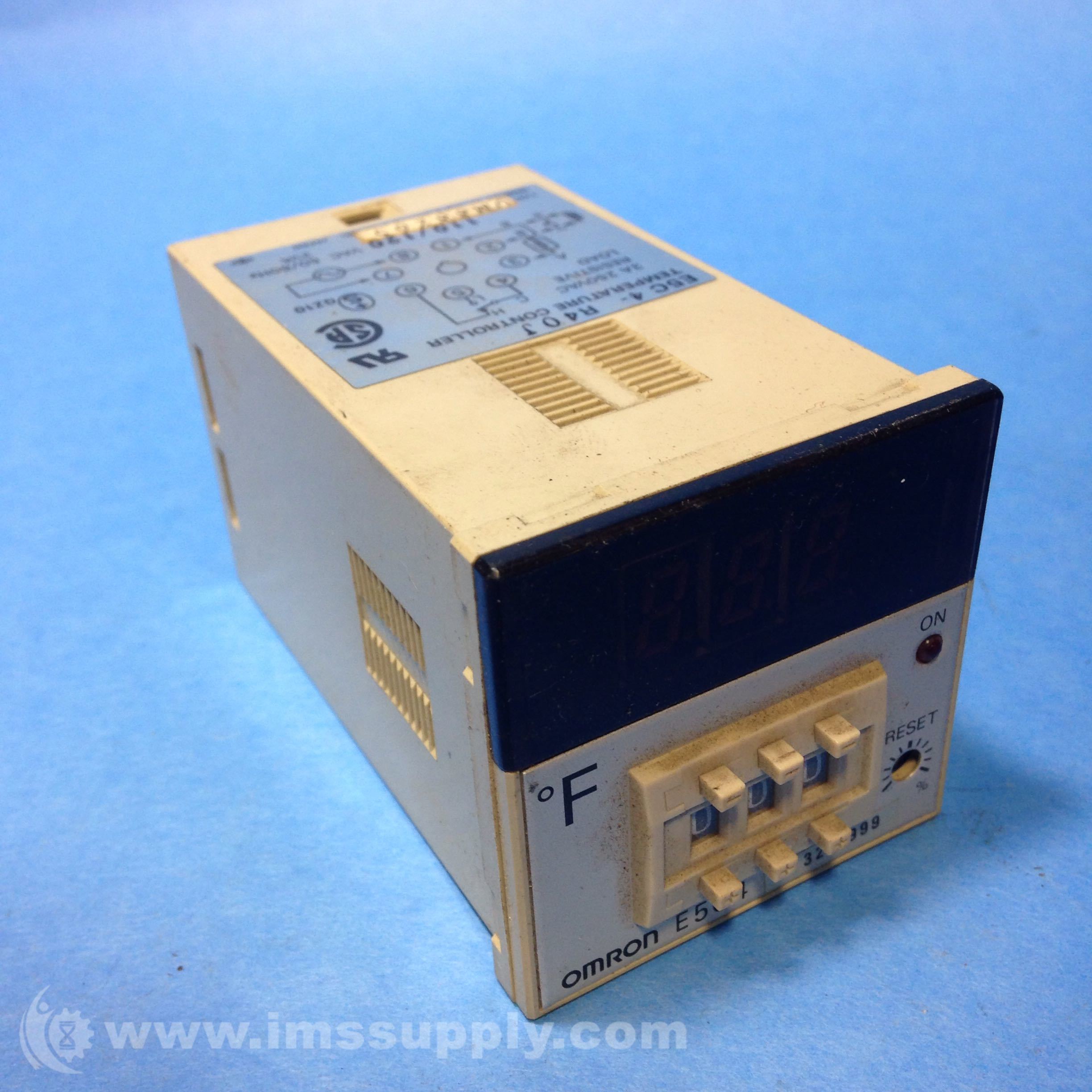 Omron E5C4-R40J Temperature Controller - IMS Supply