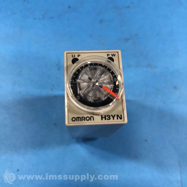 Omron H3YN-4 Analog Timer, Multiple Mode, 4PDT, H3YN Series - IMS Supply