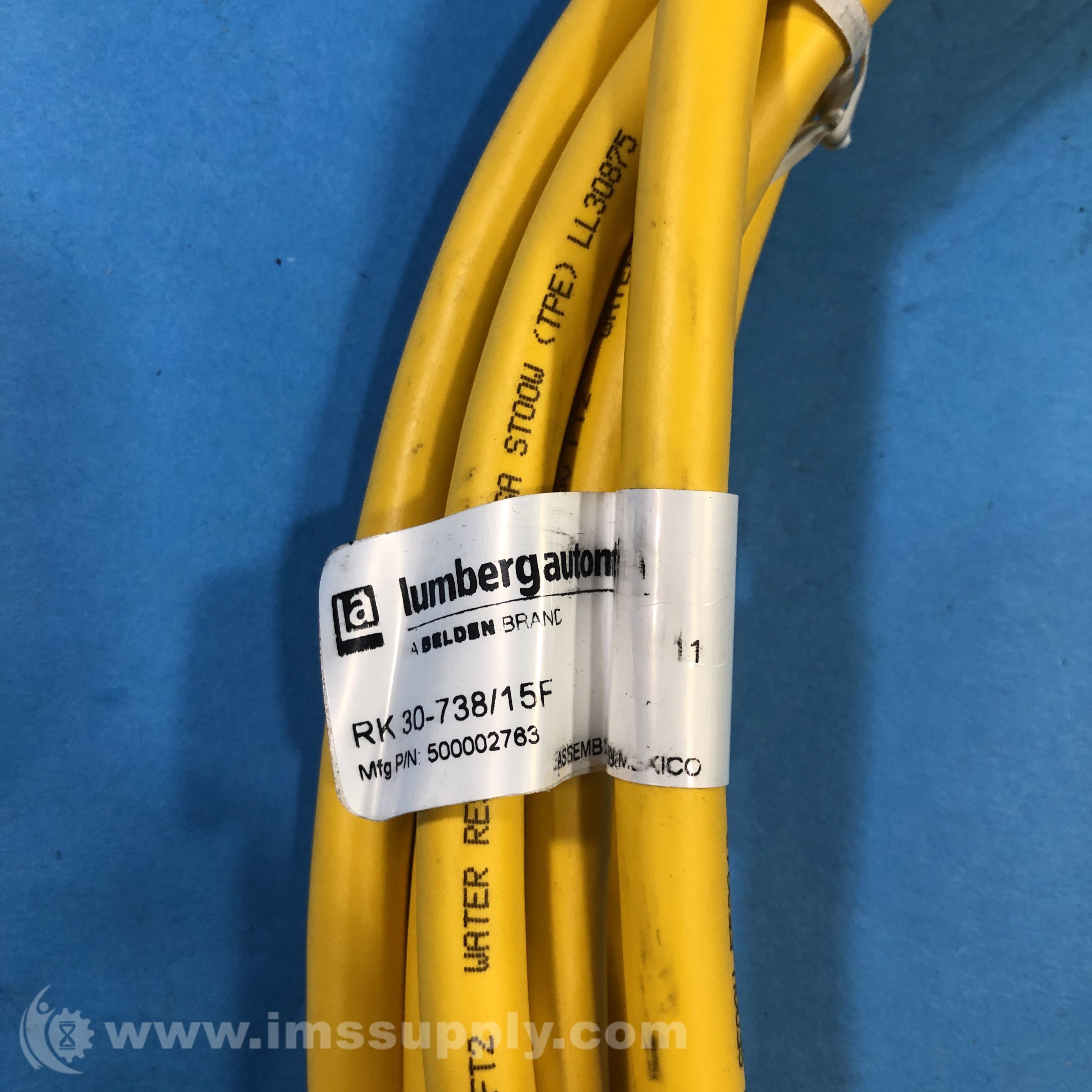 Lumberg Automation RK 30-738/15F Sensor Actuator Cable - IMS Supply