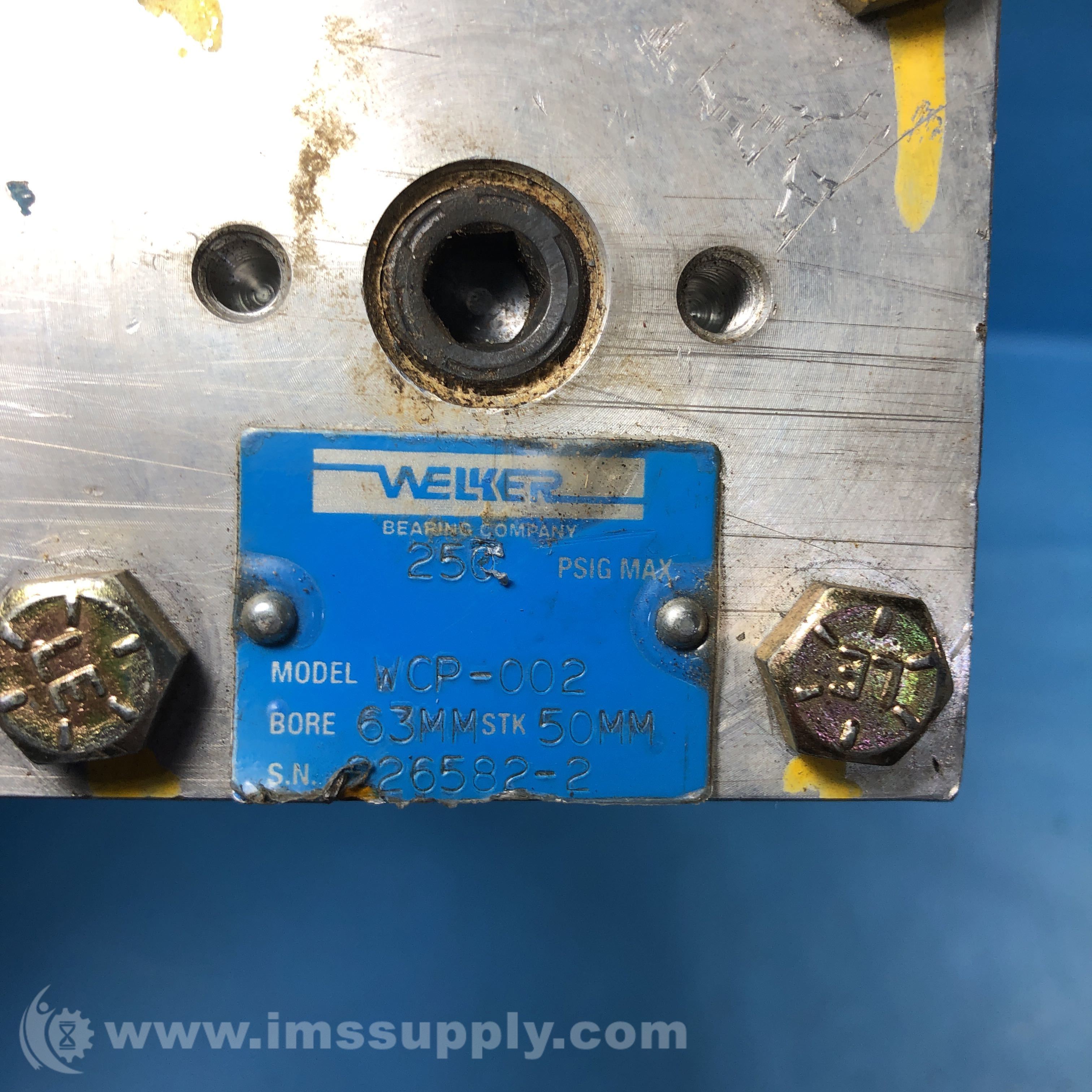 Welker WPA-40-50-Rigid Shot Pin w/ WCP-002 Pneumatic Cylinder, - IMS Supply
