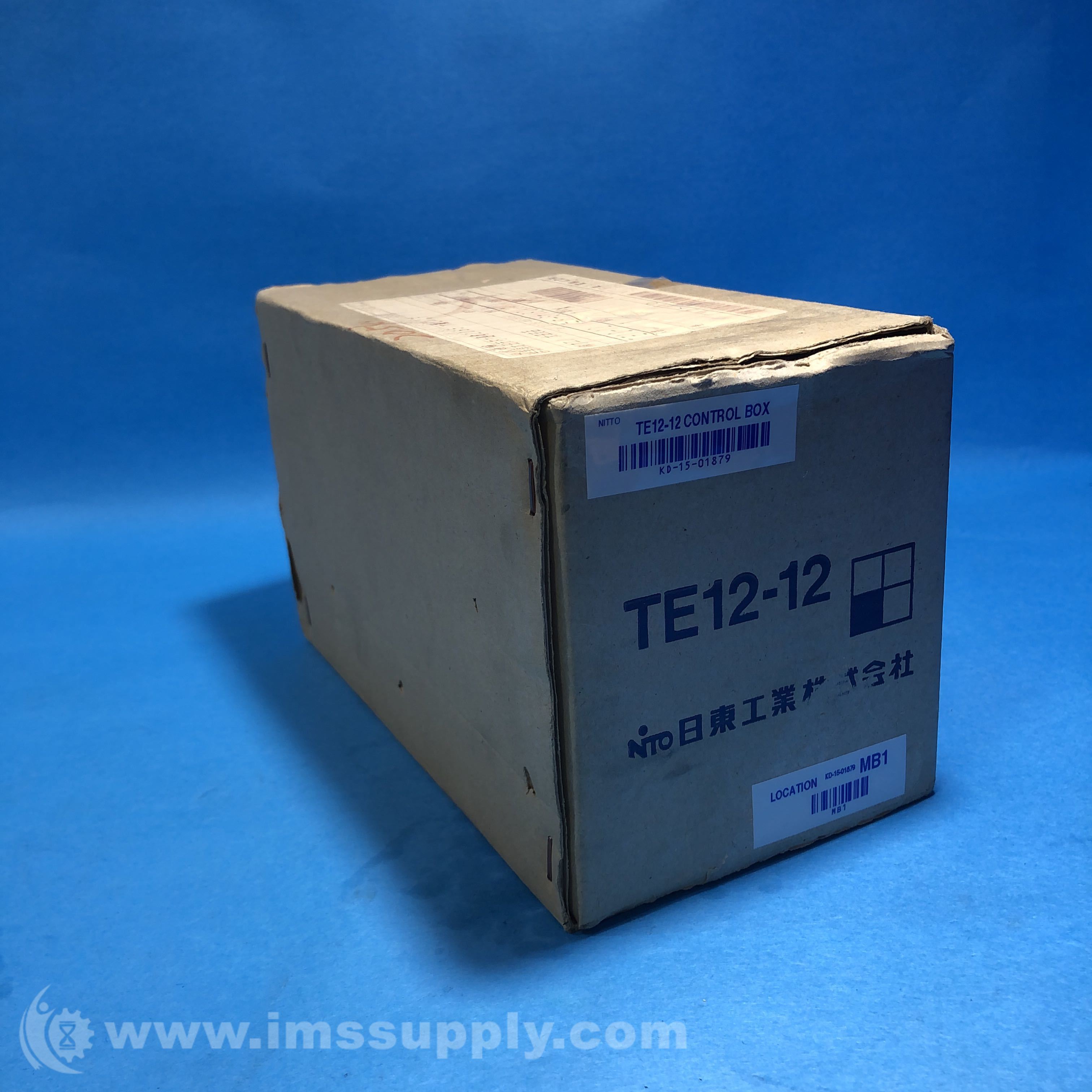Nitto TE12-12 Control Box, TE・TE Series Terminal Box - IMS Supply