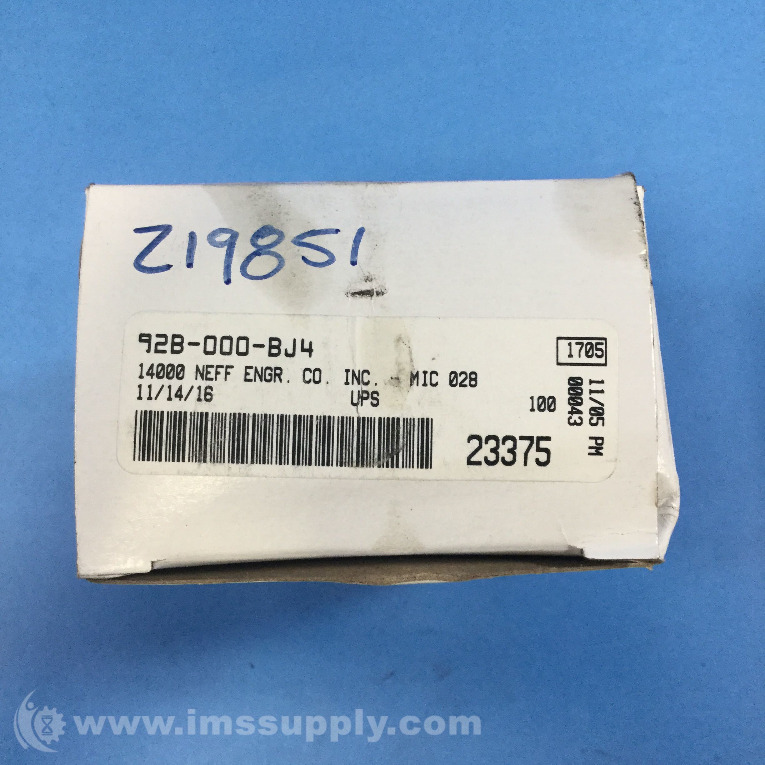 MAC Valves 92B-000-BJ4= Pneumatic Valve Manifold Base - IMS Supply