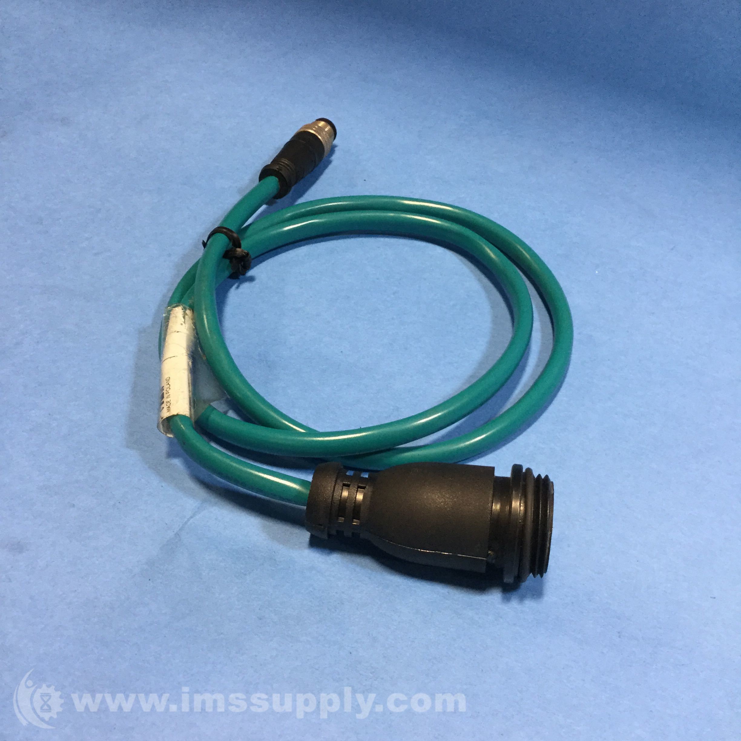 Woodhead Brad E51A03002M010 Connector M12 Male to RJ45 Female - IMS Supply