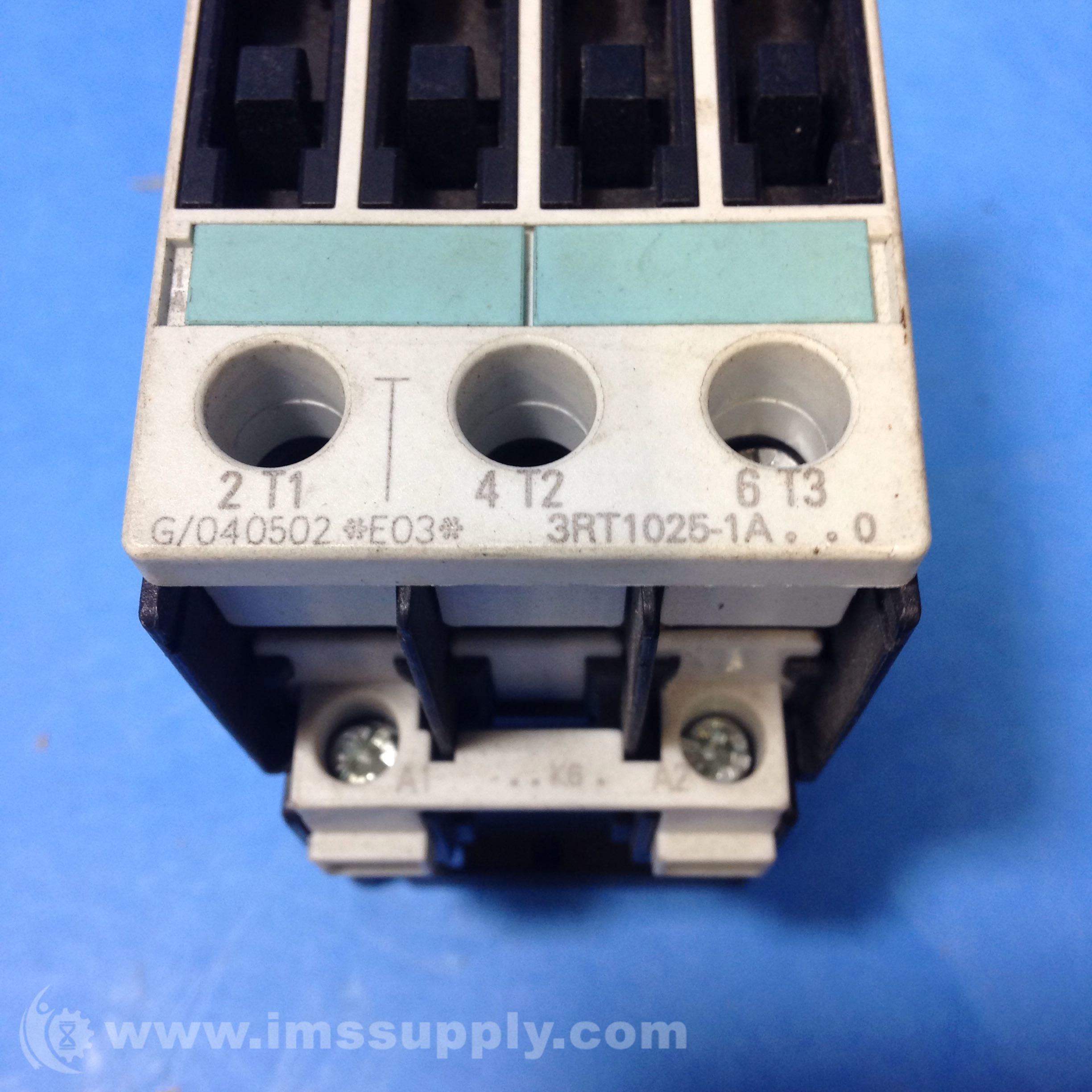 Siemens 3RT1025-1A Contactor - IMS Supply