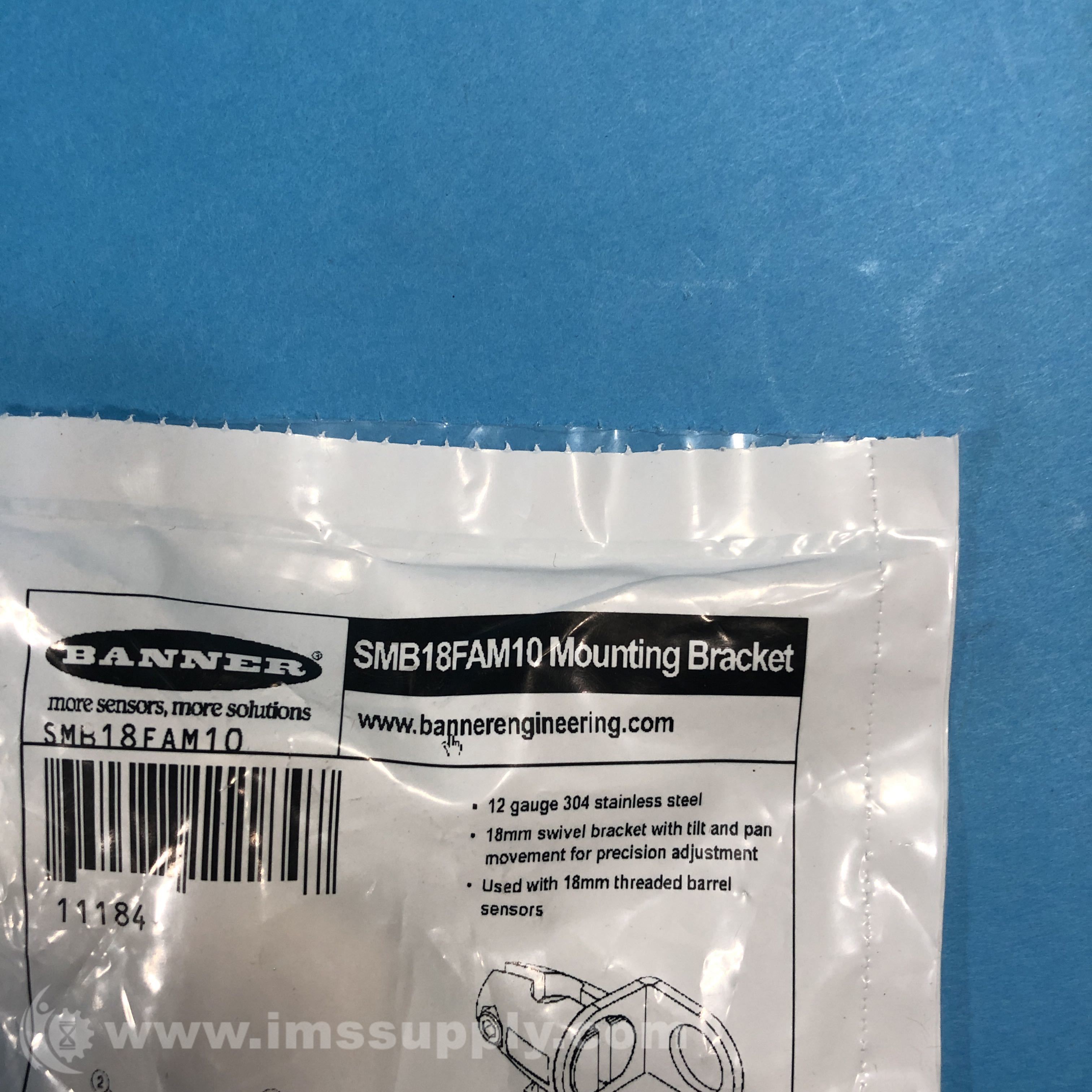 Banner SMB18FAM10 Mounting Bracket - IMS Supply