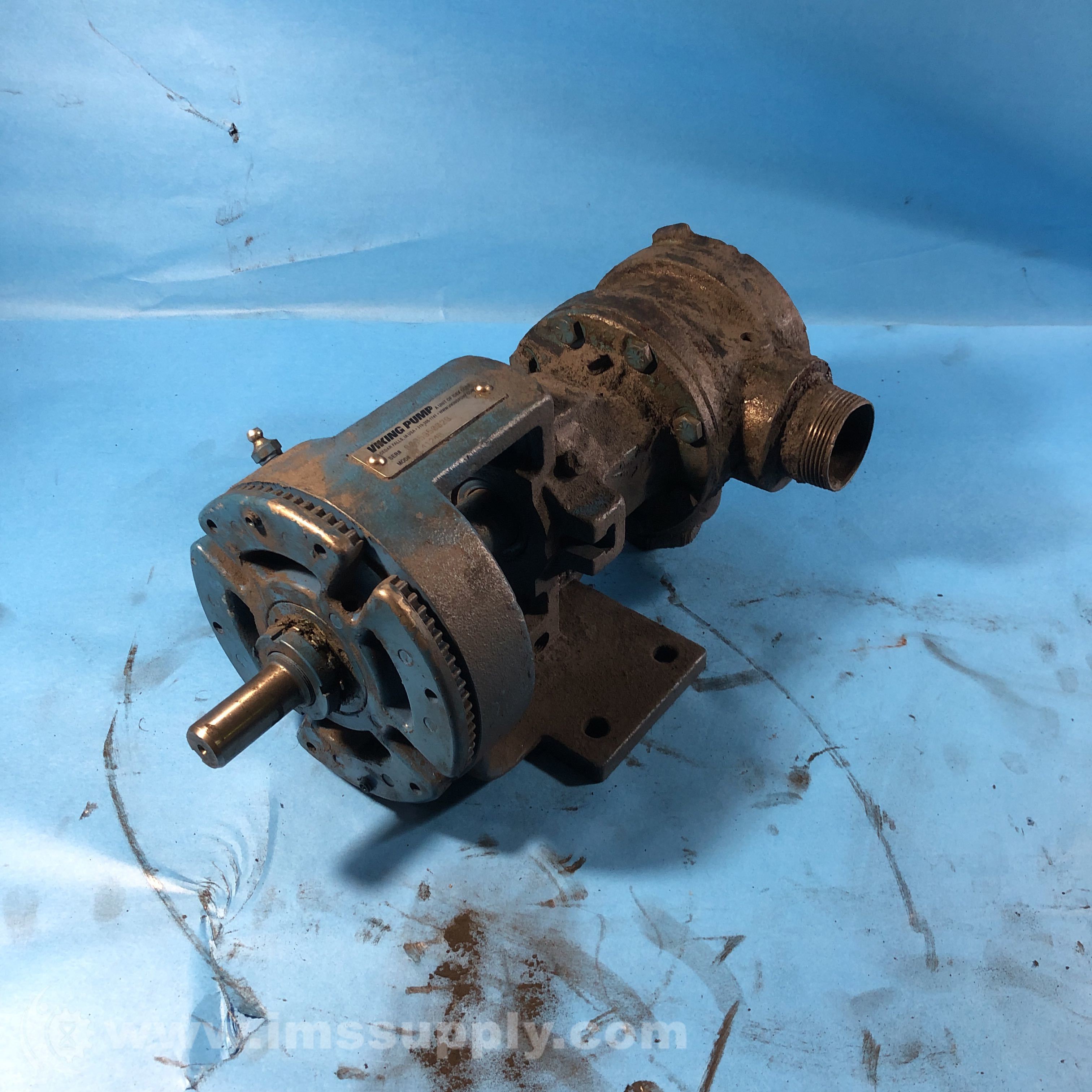 Viking Pump HL4124B Viking Rotary Gear Reduced Pump, 1 ½ HP - IMS Supply