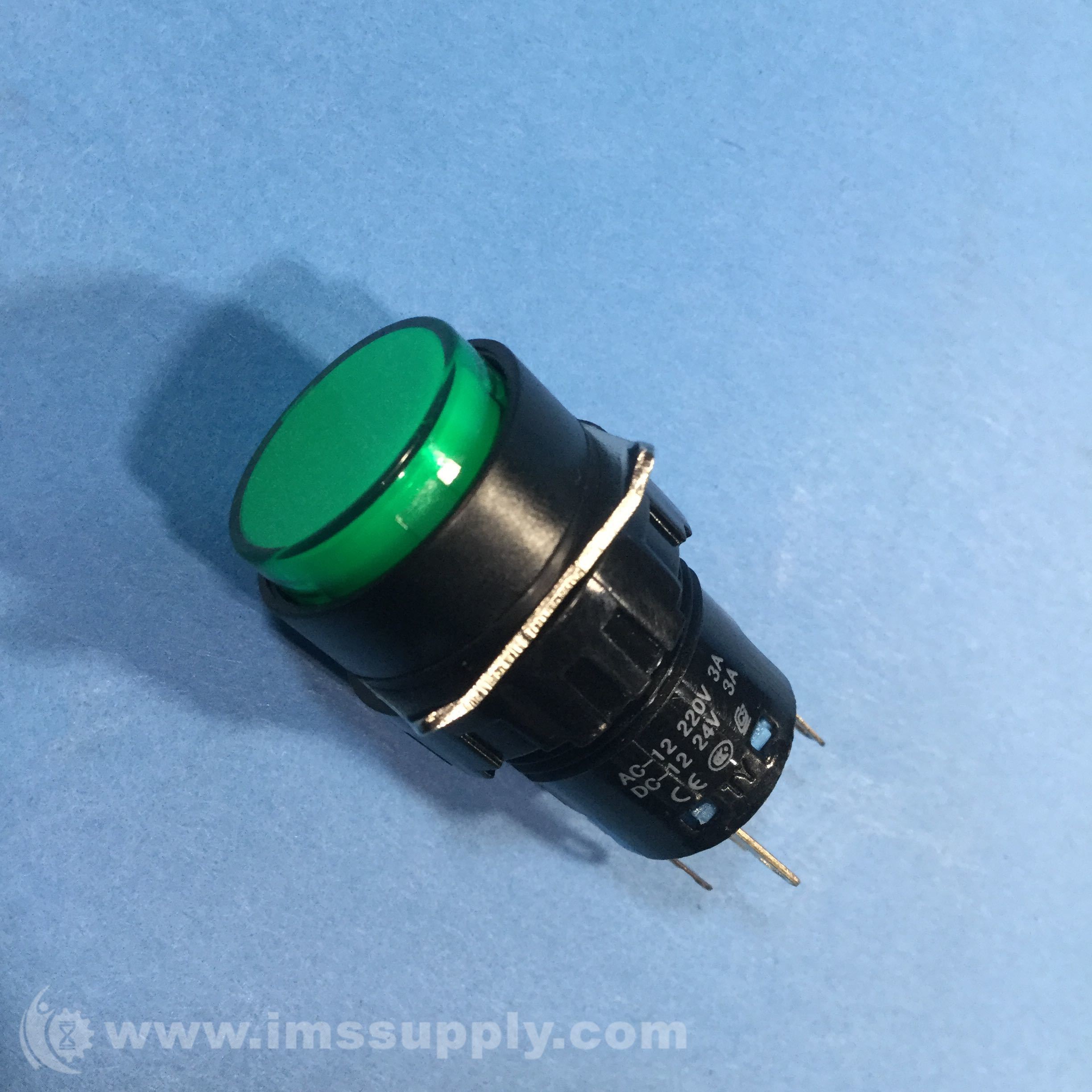 Shanghai Tayee Electric LA42(B) Push Button Head, Color Green - IMS Supply